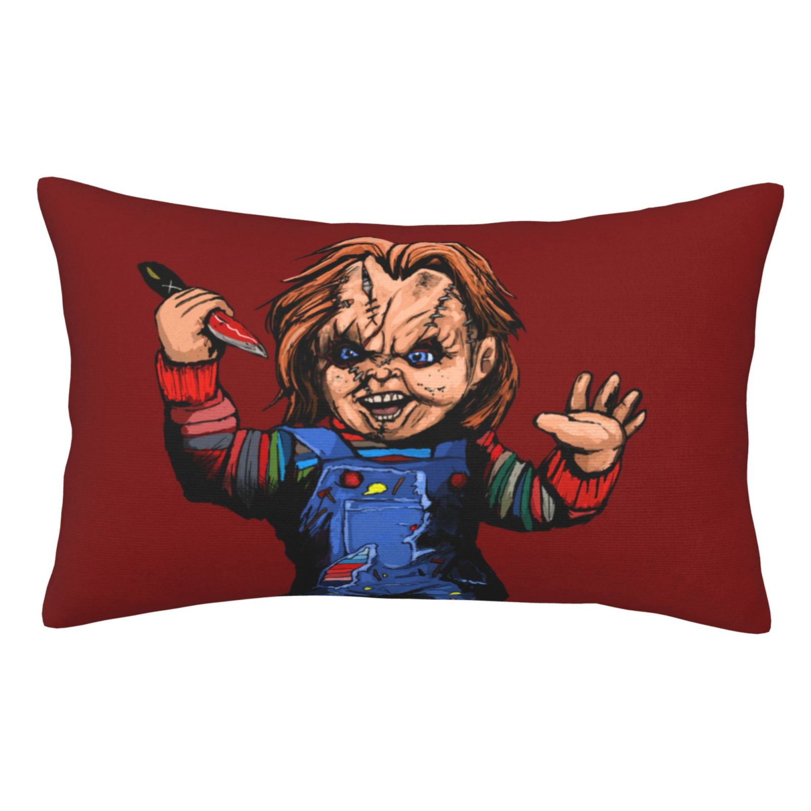 Chucky Comic Pillowcase Decor Cushion Pillow Covers With Hidden Zipper ...