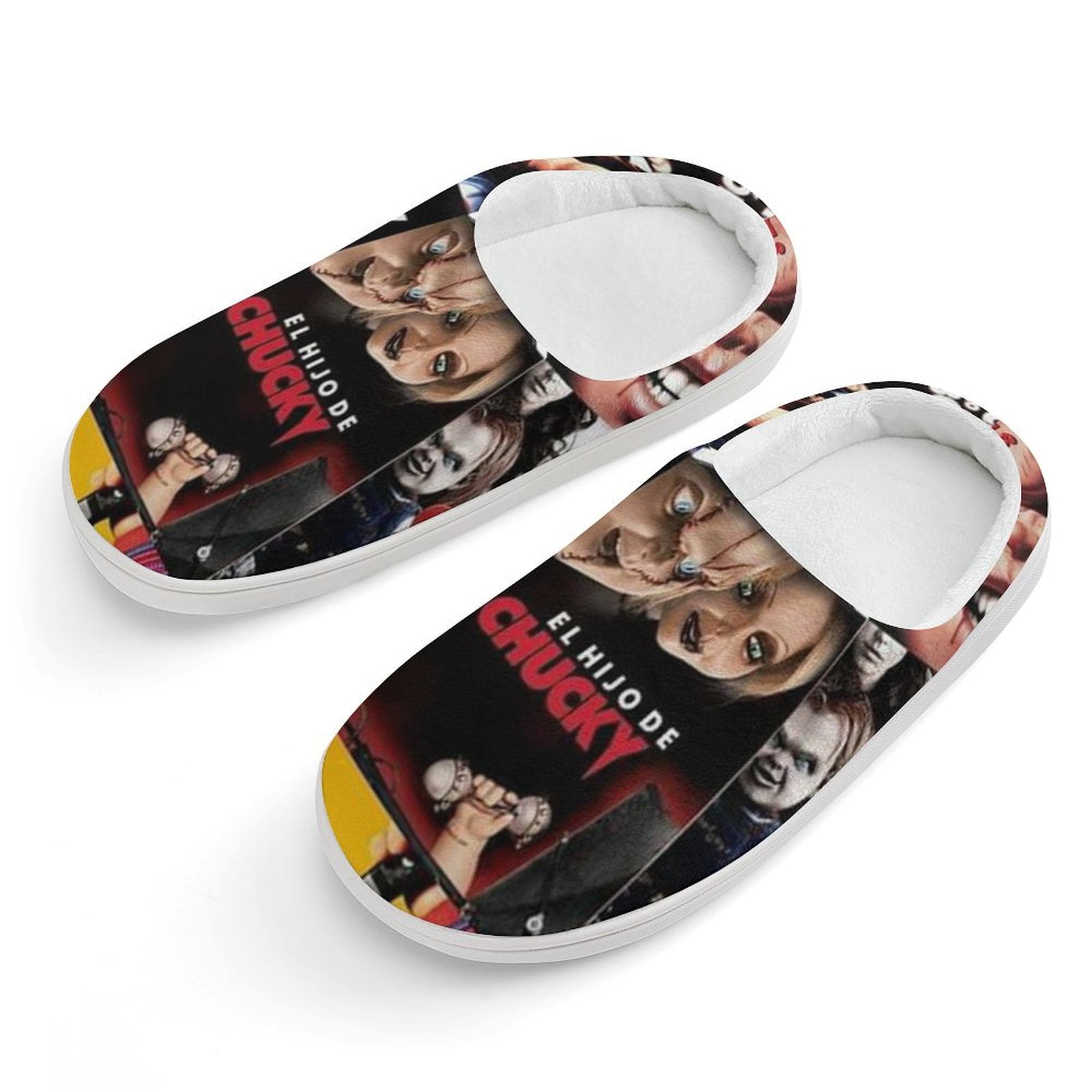 Chucky Cotton Slippers For Kids Winter Warm Soft Plush Slippers with ...