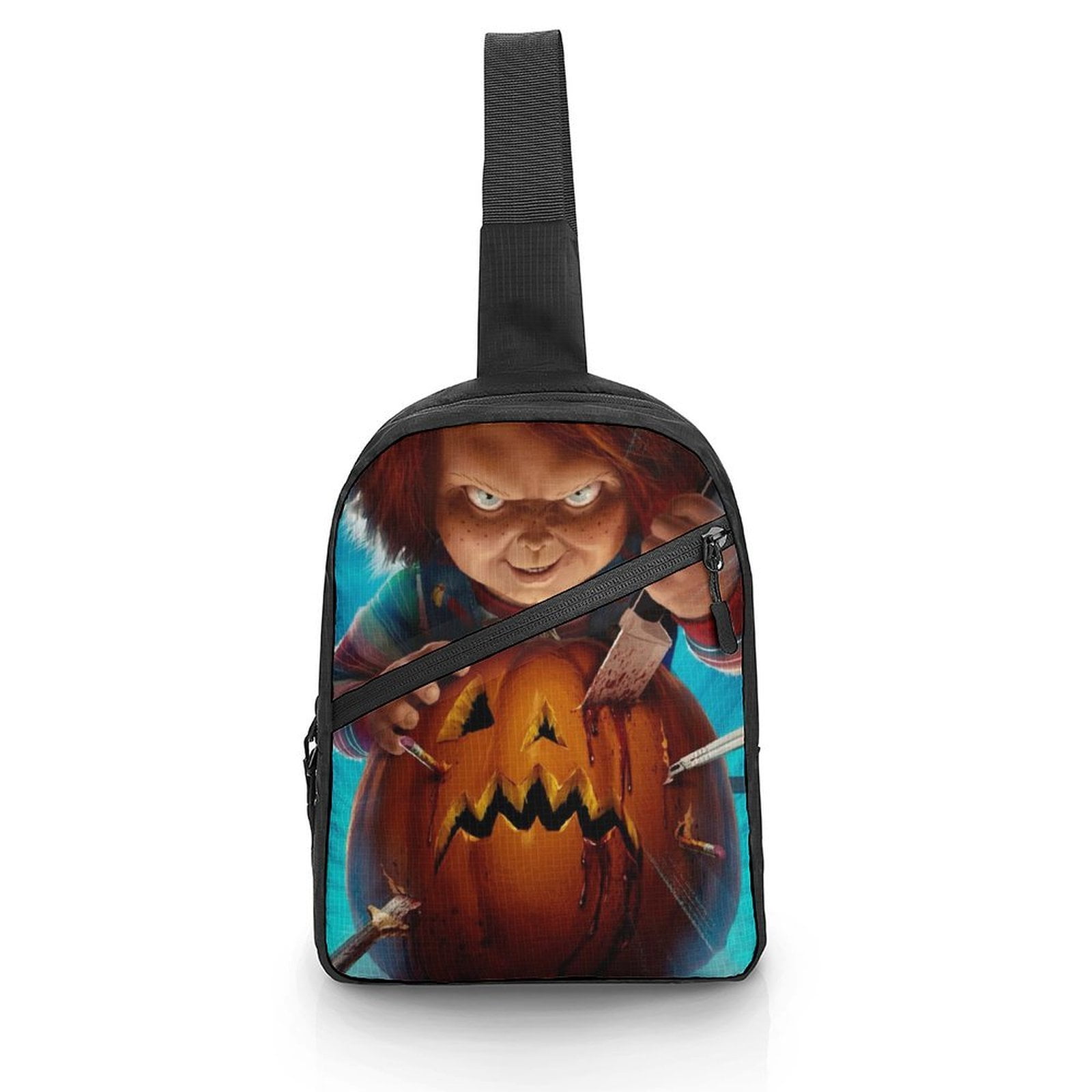 Chucky Crossbody Shoulder Backpack Foldable Sling Bags Travel Chest ...