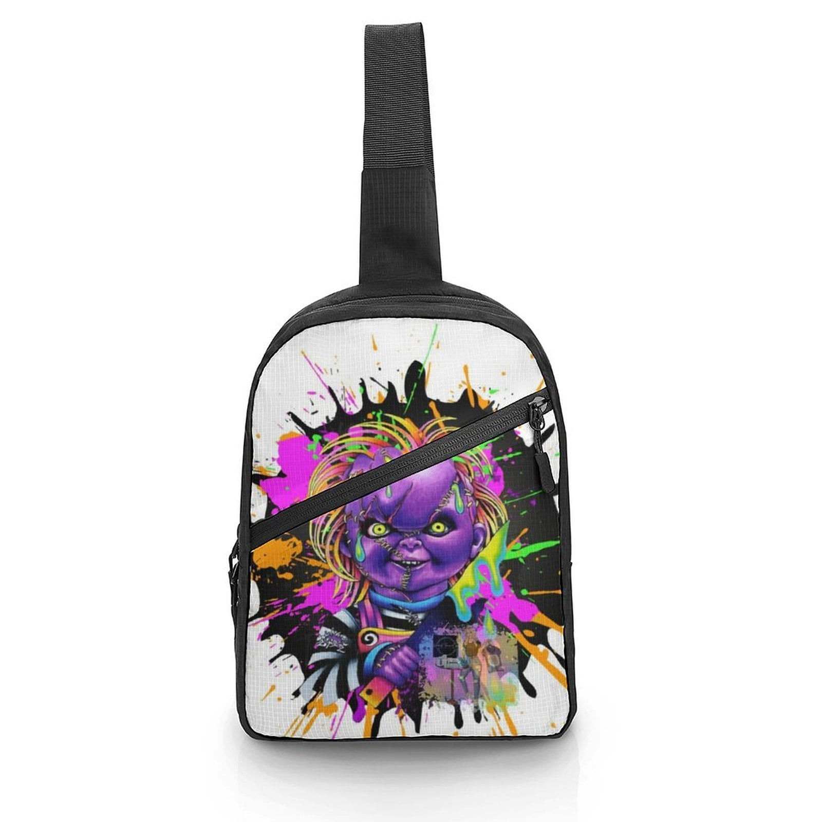 Chucky Crossbody Shoulder Backpack Foldable Sling Bags Travel Chest ...