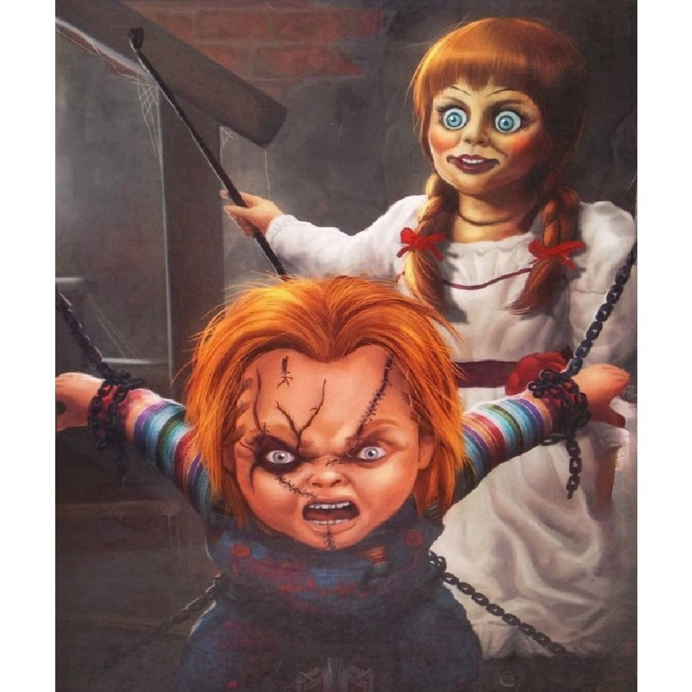 Chucky Diamond Painting Set (for Adults) 5D DIY Character Diamond Art ...