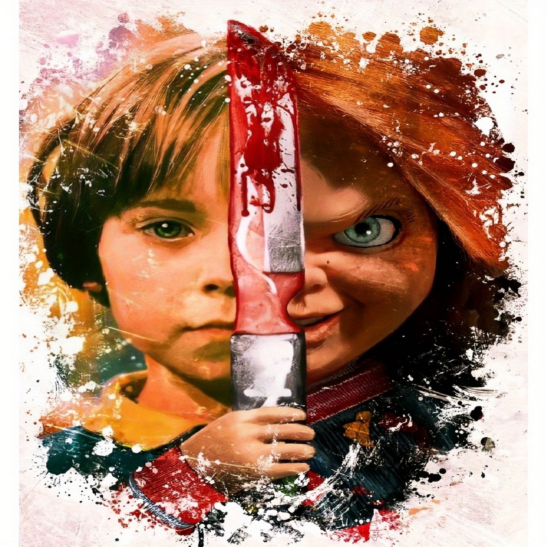 Chucky Diamond Painting Set (for Adults) 5D DIY Character Diamond Art ...