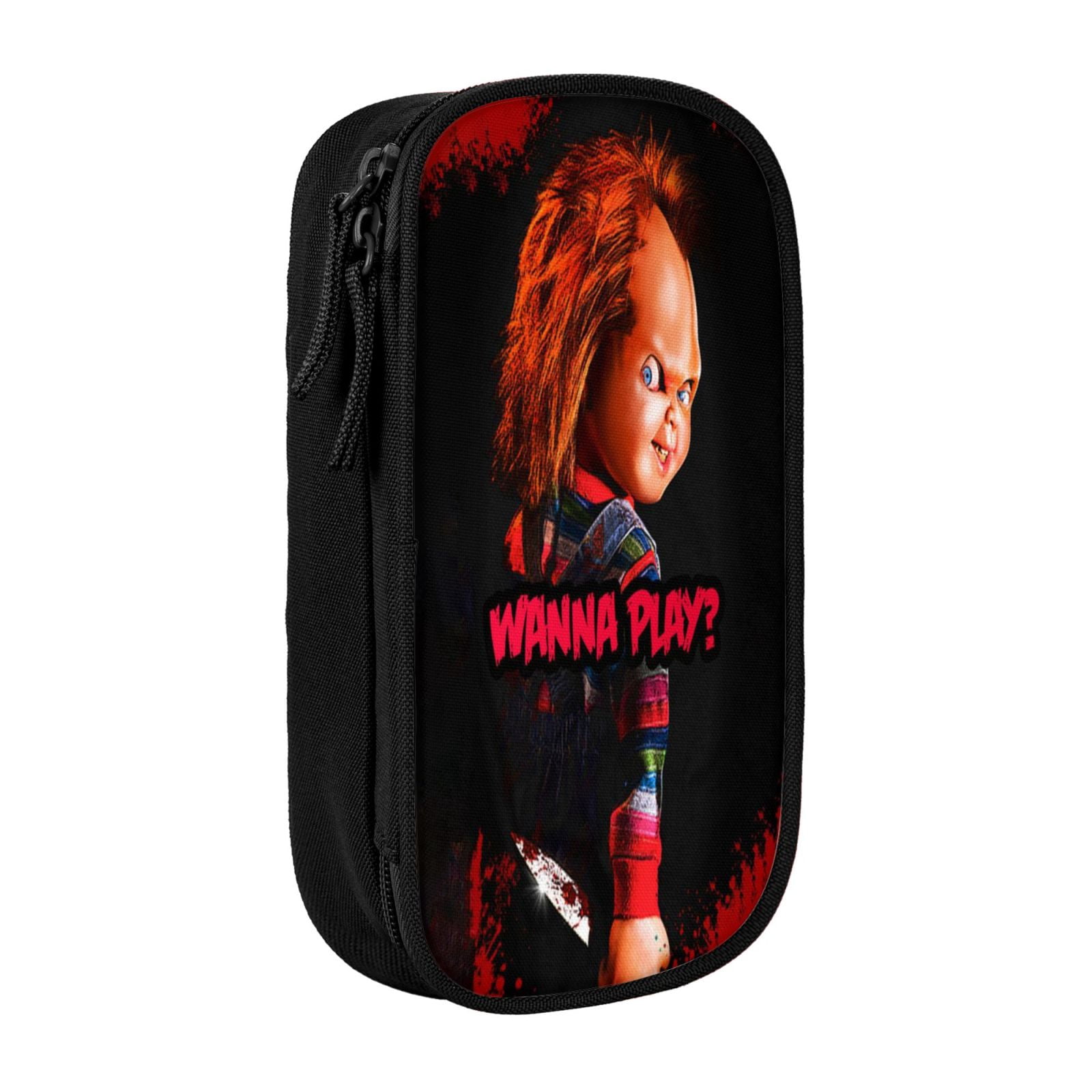 Chucky Doll Big Capacity Pencil Pouch Pencil Bag Pencil Case Zipper ...