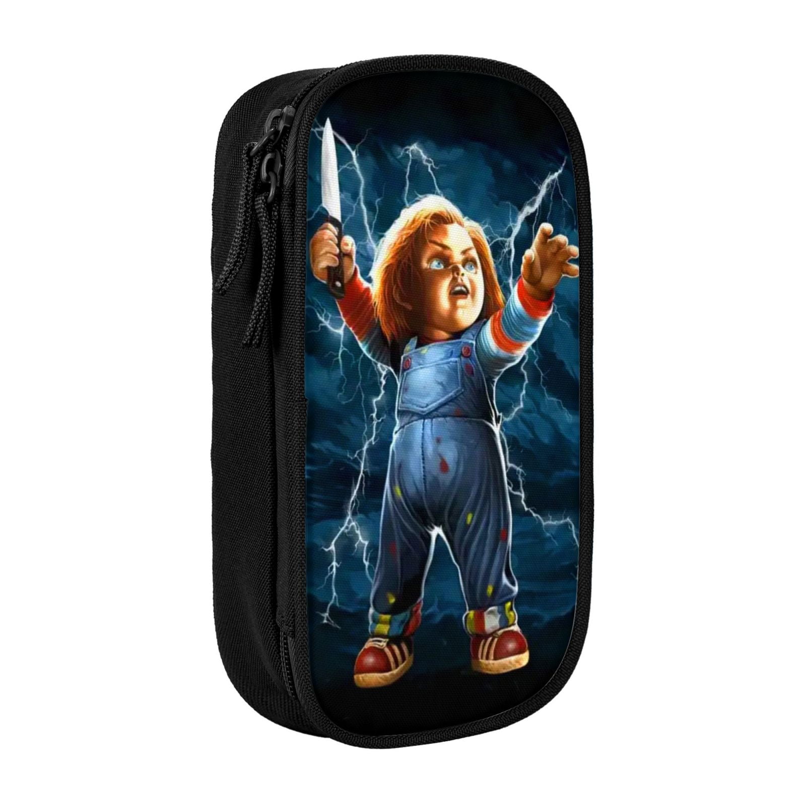 Chucky Doll Big Capacity Pencil Pouch Big Capacity Waterproof and ...