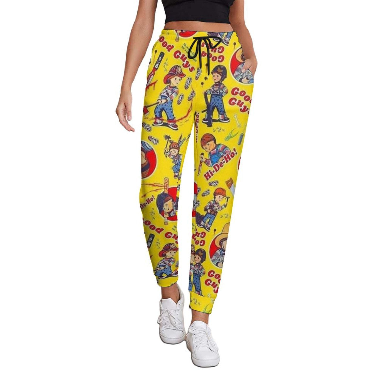 Chucky Doll Childs Play Womens Sweatpants Joggers Pants Trousers 3D ...