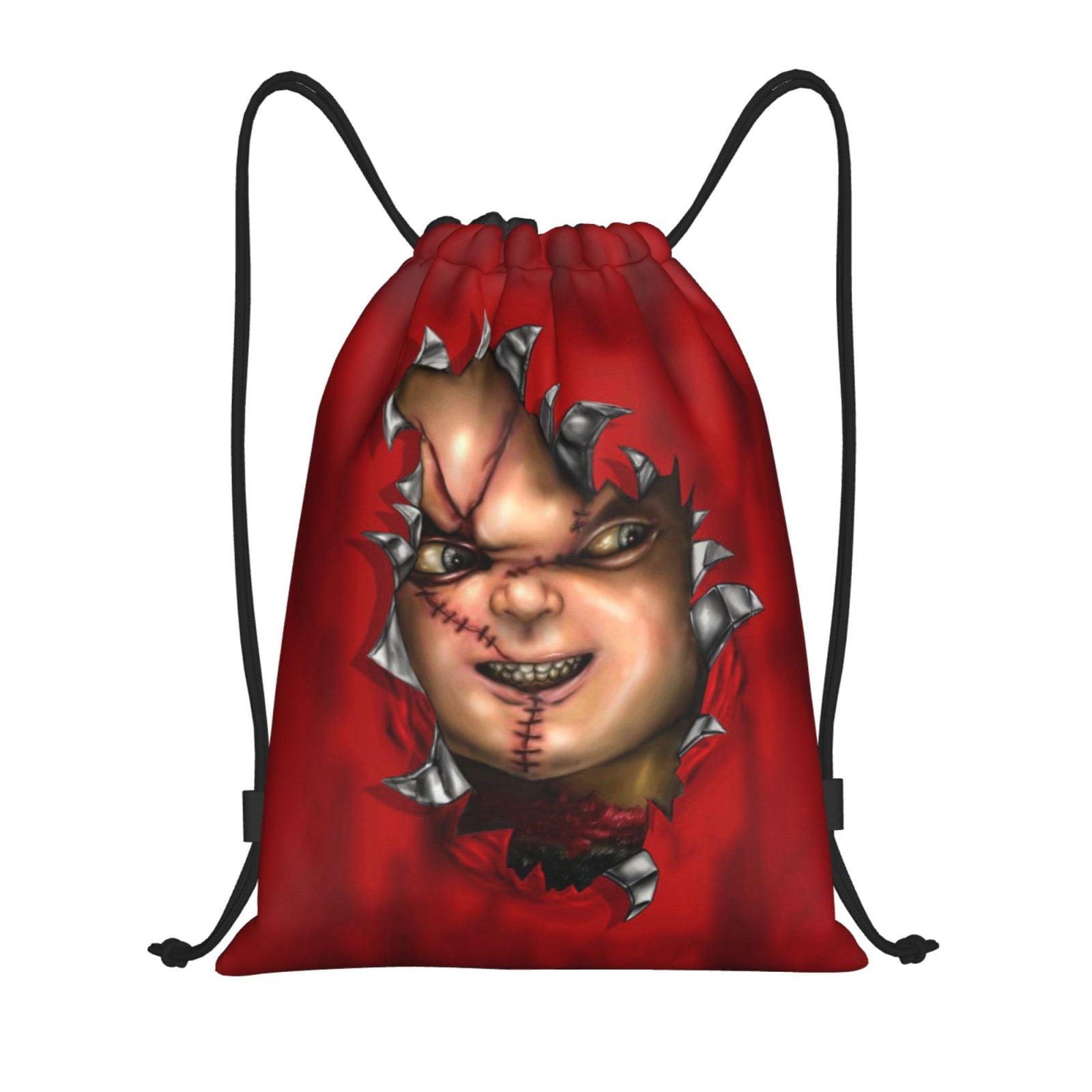 Bride of Chucky Drawstring Bags Unisex Drawstring Backpack 3D Print ...
