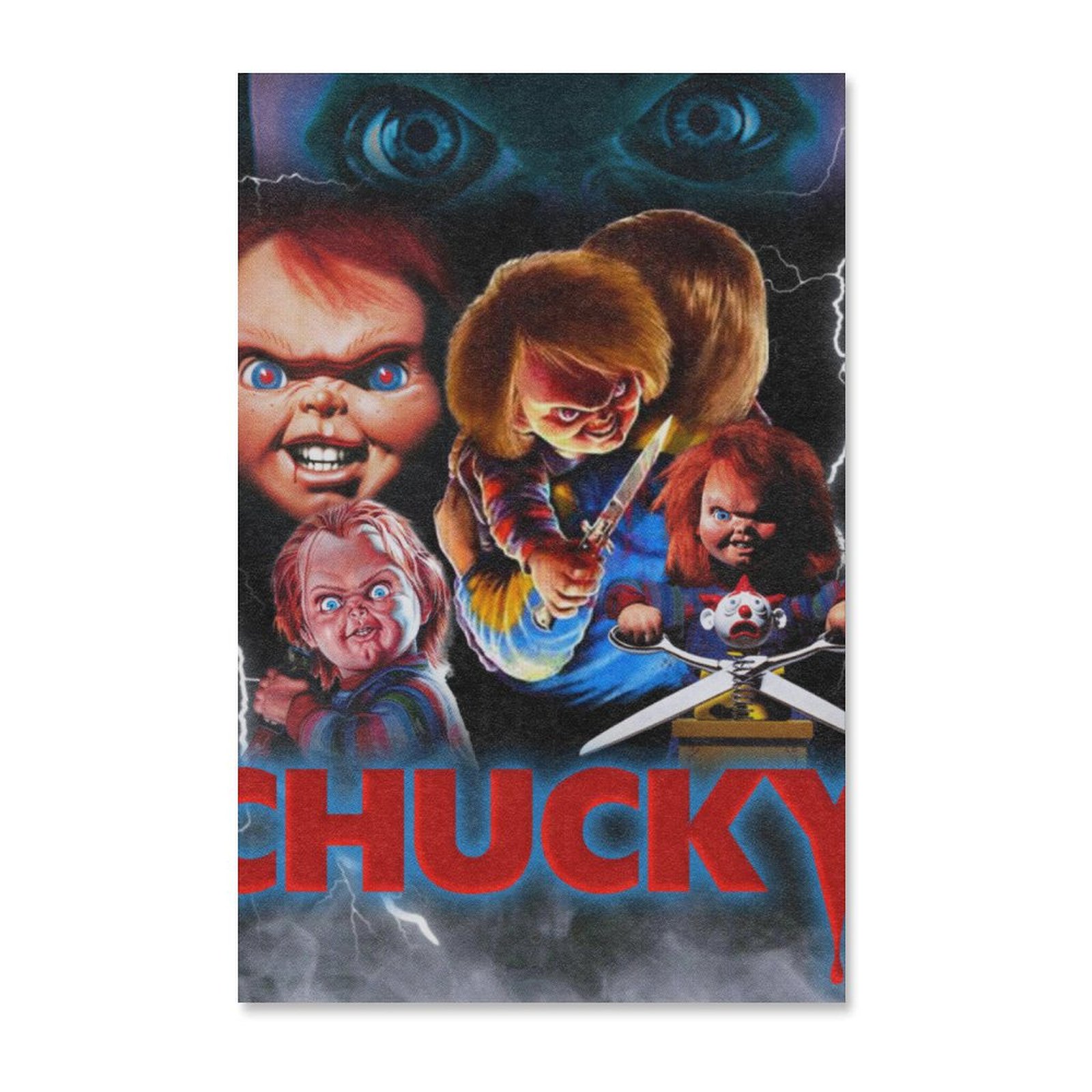 Chucky Doll Horror Decorative Painting Canvas Wall Poster Art Picture ...
