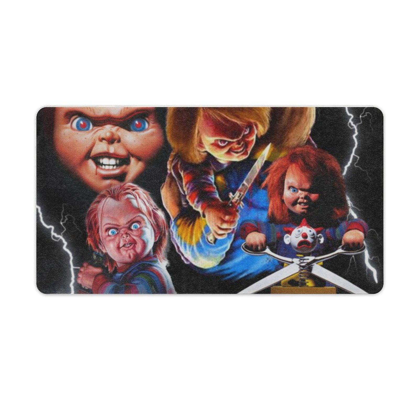 Chucky Doll Horror Extended Gaming Mouse Pad No-sliped Large Desk Mat ...