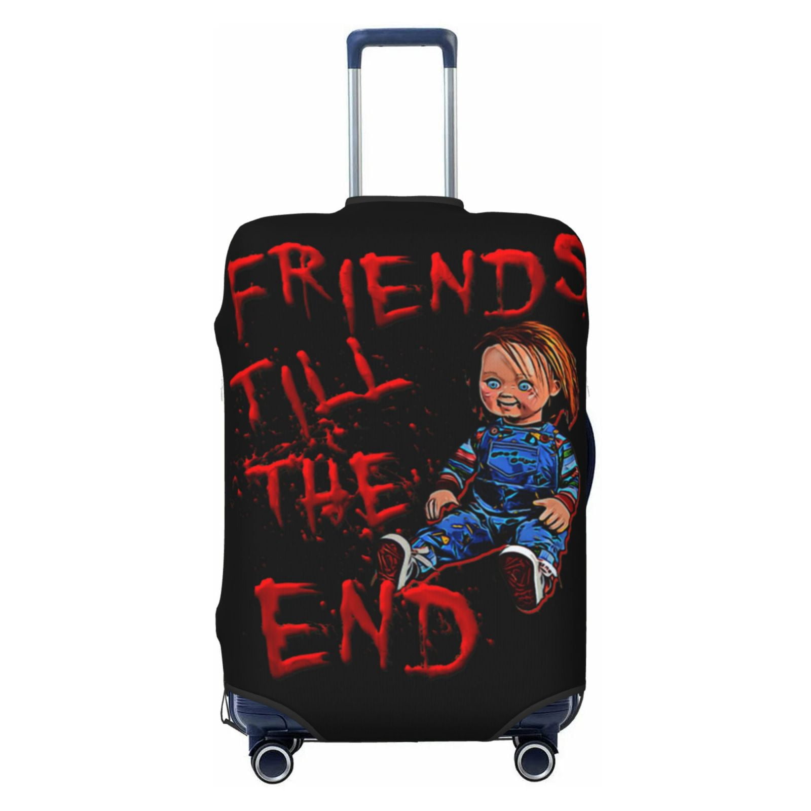 Chucky Doll Luggage Cover Thicker Protector Elastic Travel Suitcase ...