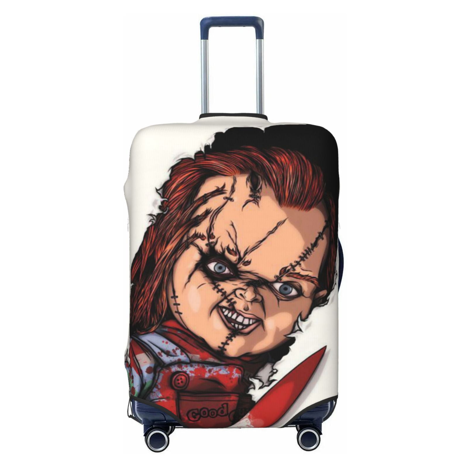 Chucky Doll Luggage Cover Thicker Protector Elastic Travel Suitcase ...