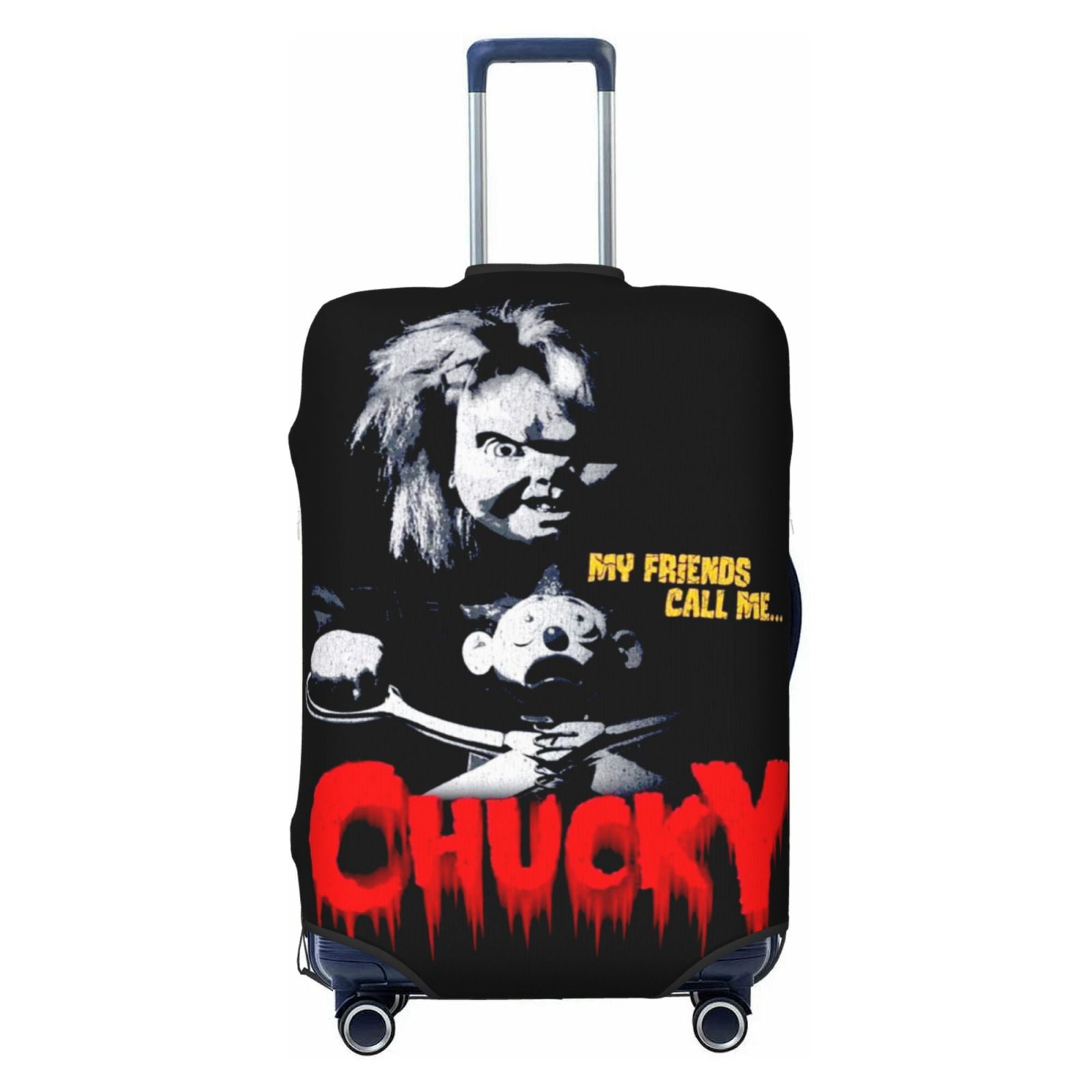 Chucky Doll Luggage Cover Thicker Protector Elastic Travel Suitcase ...