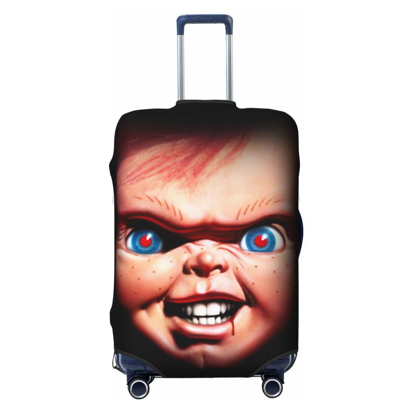 Chucky Doll Luggage Cover Thicker Protector Elastic Travel Suitcase ...