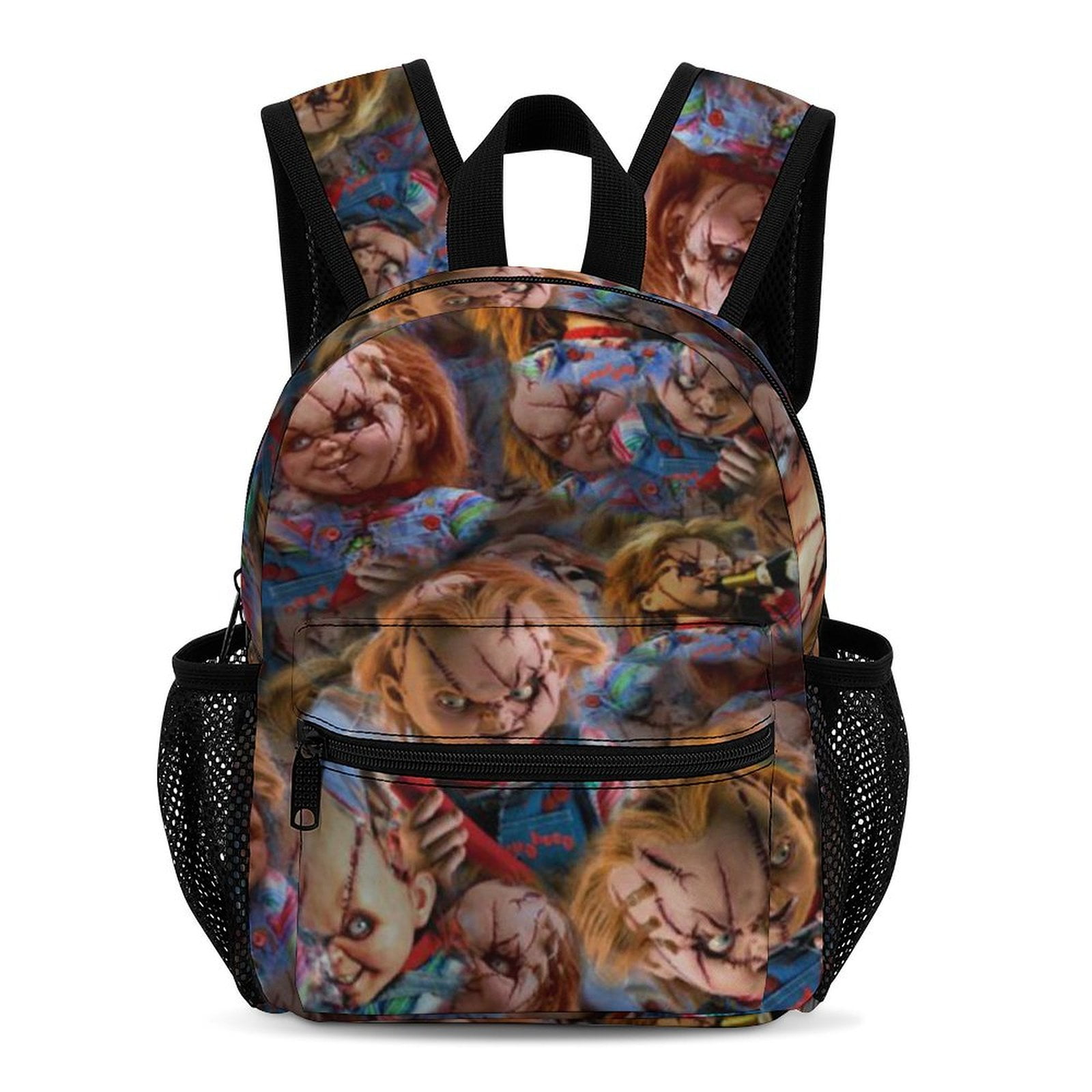 Chucky Doll Pattern Backpack Lightweight School Bag Bookbag Student ...