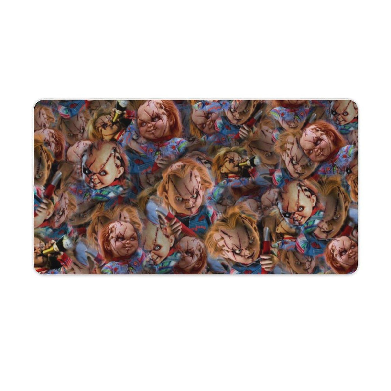 Chucky Doll Pattern Extended Gaming Mouse Pad No-sliped Large Desk Mat ...