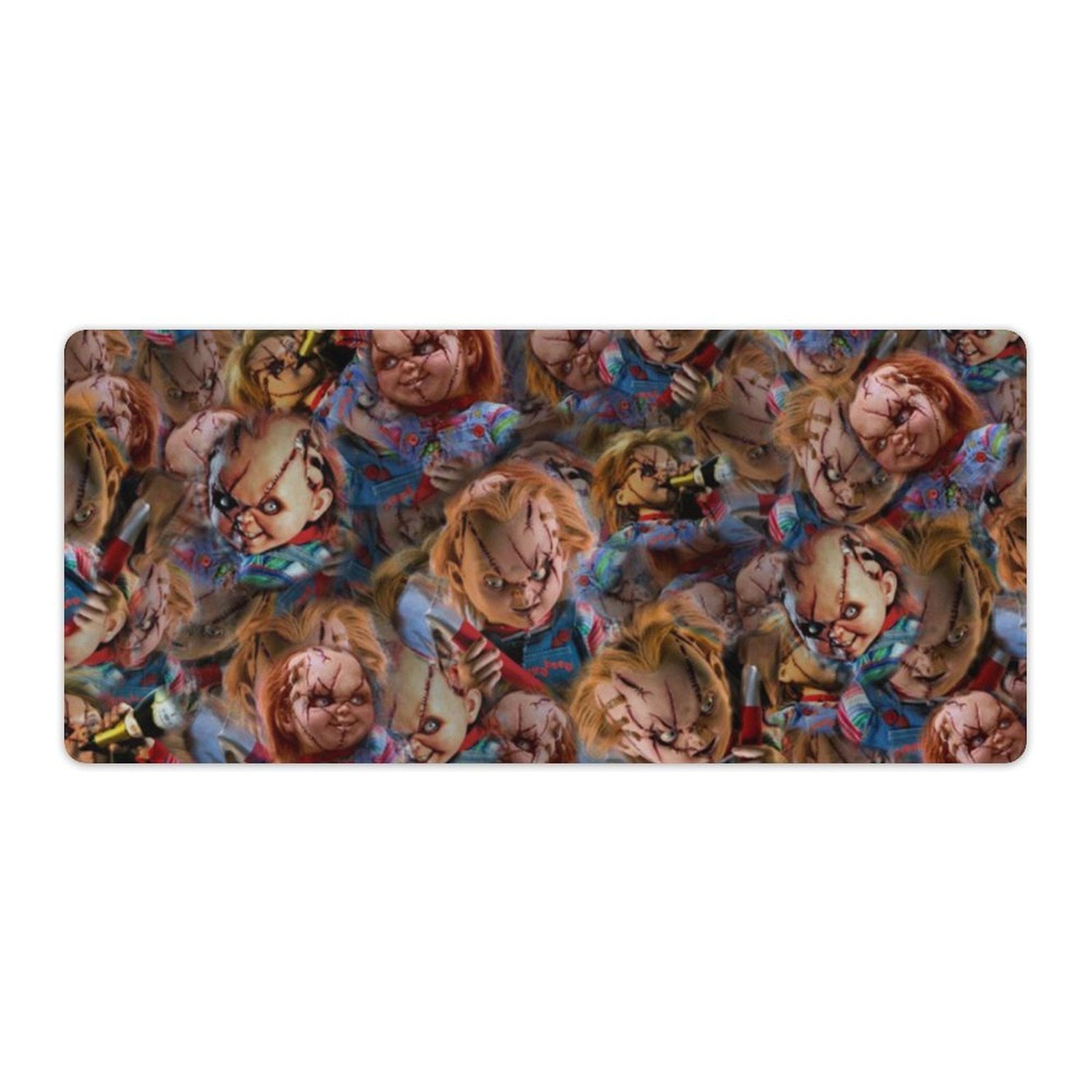 Chucky Doll Pattern Extended Gaming Mouse Pad No-sliped Large Desk Mat ...