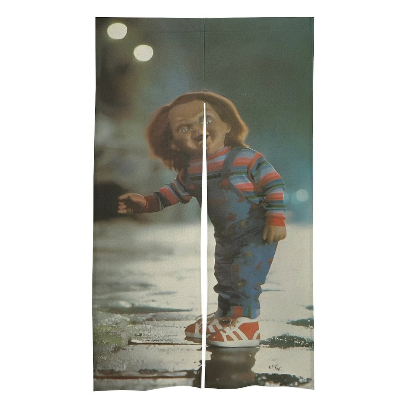 Chucky Doorway Curtain, Door Curtain Blackout Curtain Home Decoration ...