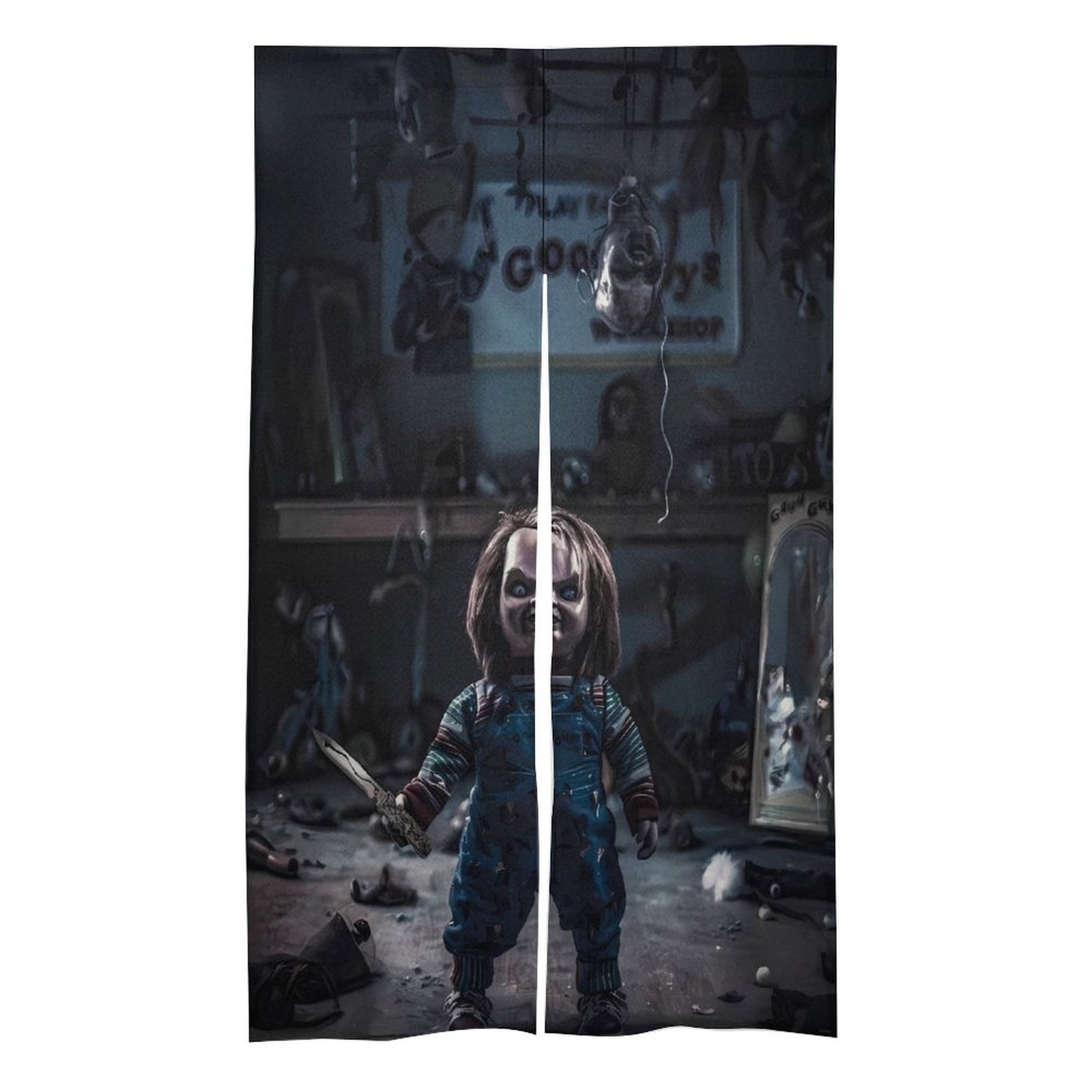 Chucky Doorway Curtain, Door Curtain Blackout Curtain Home Decoration ...