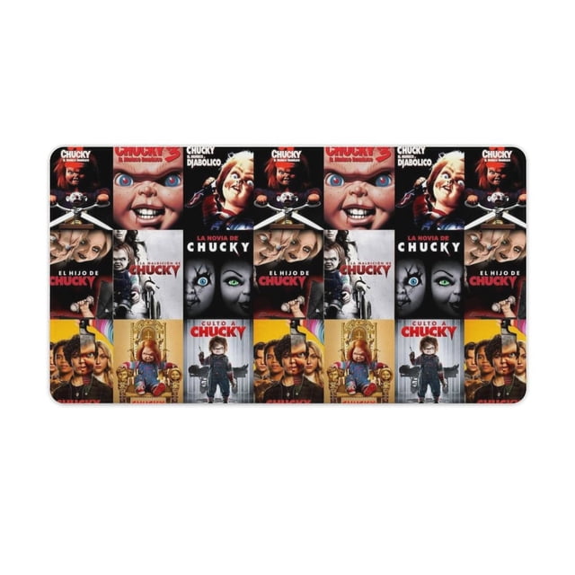 Chucky Extended Gaming Mouse Pad No-sliped Large Desk Mat Stitched Edge ...