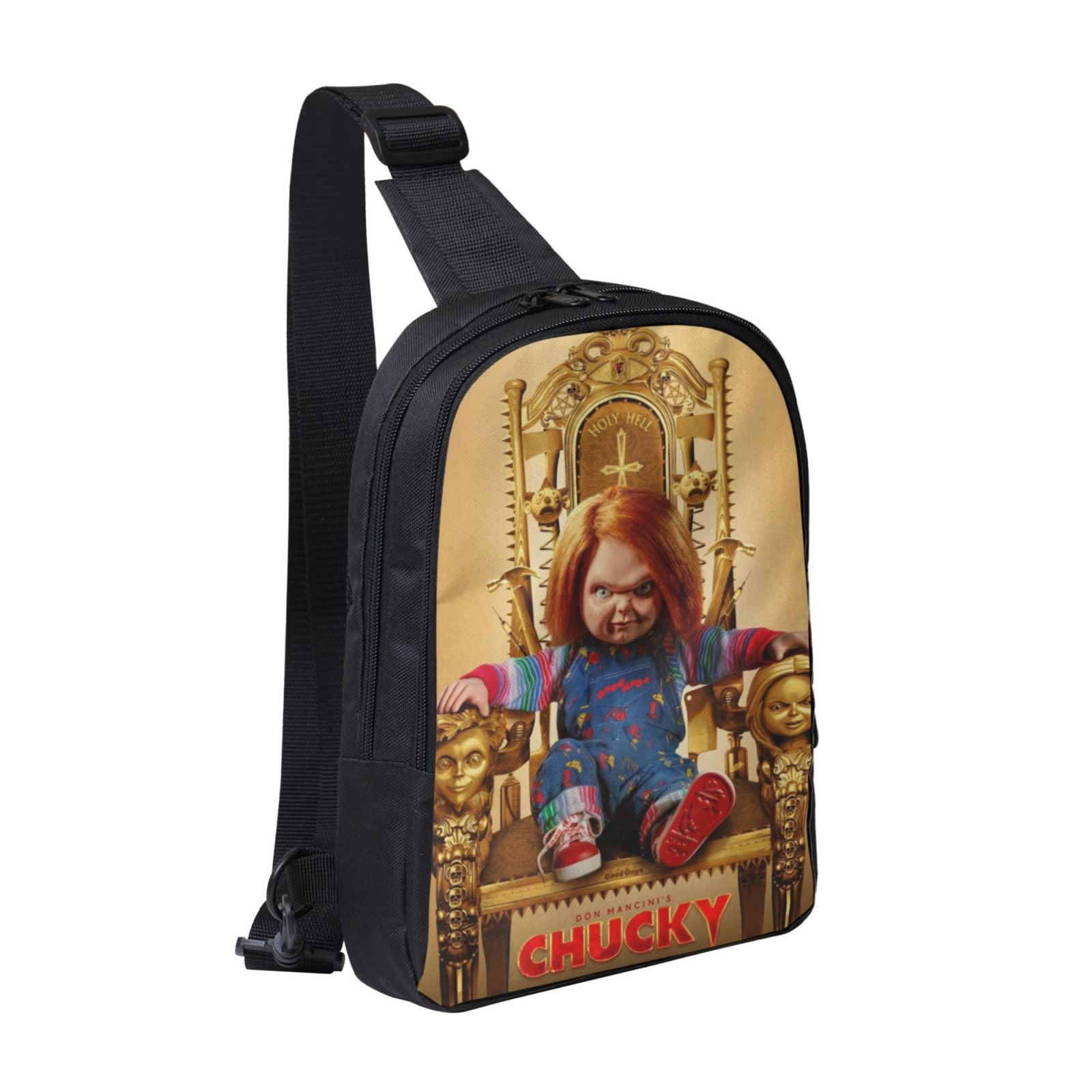 Chucky Film Chest Bags For Women Men Teen Sling Bag Crossbody Backpack ...