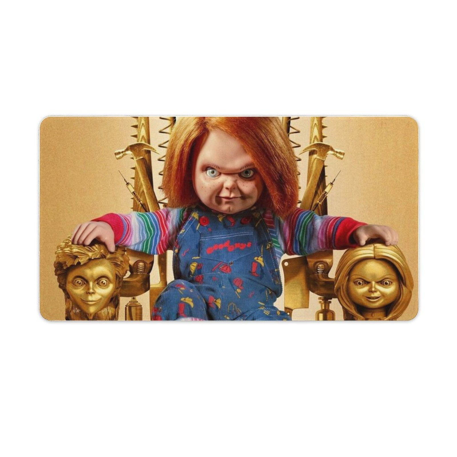 Chucky Film Extended Gaming Mouse Pad No-sliped Large Desk Mat Stitched ...