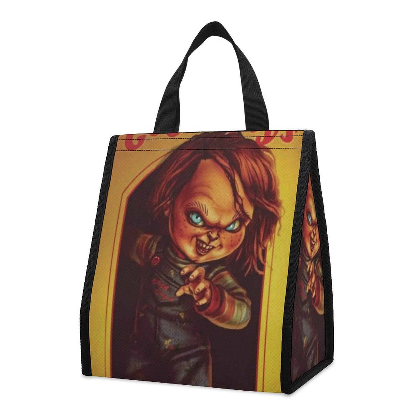 Chucky Folding Insulated Lunch Bag Portable Lunchbag Reusable Leakproof ...
