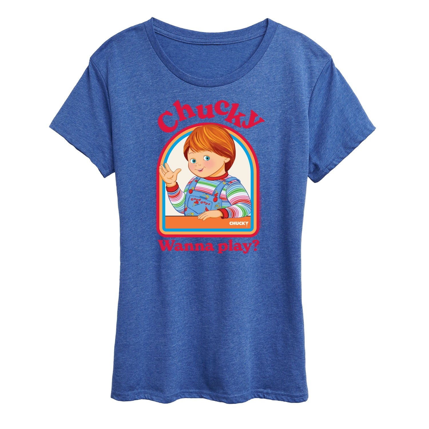 Chucky - Friendly, Wanna Play - Women's Short Sleeve Graphic T-Shirt ...