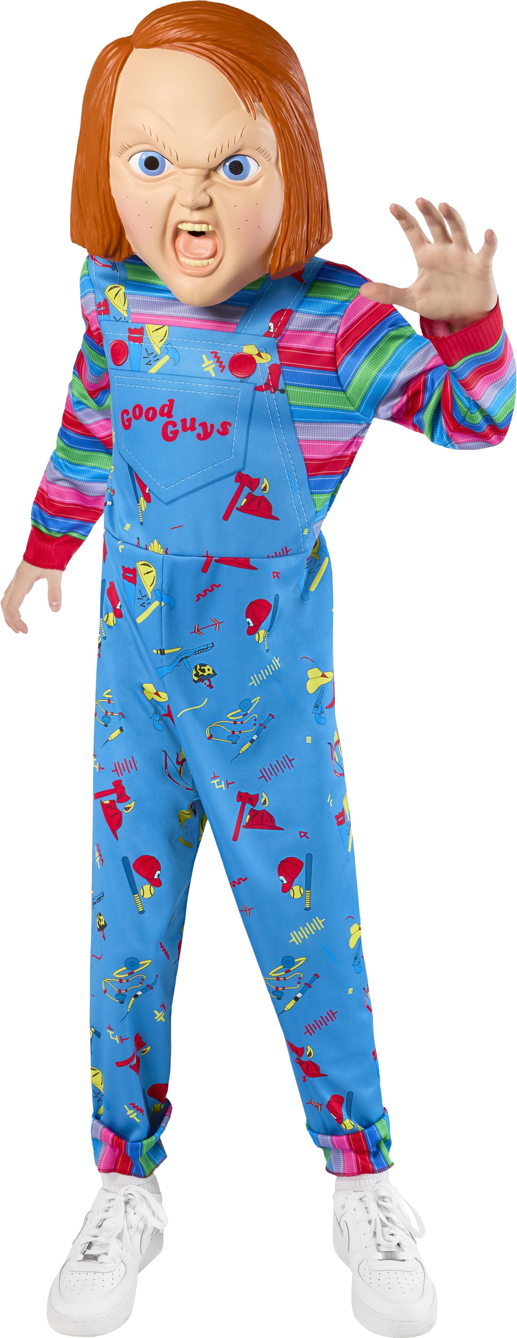 Chucky Halloween Costume for Children, Boys Size S (6/7), by Rubies ...