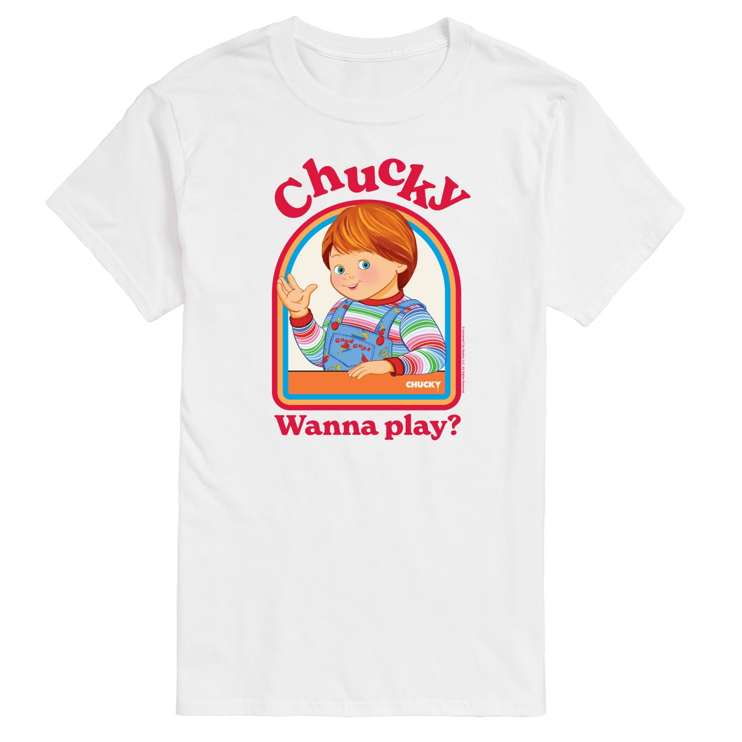 Chucky - Friendly, Wanna Play - Men's Short Sleeve Graphic T-Shirt ...