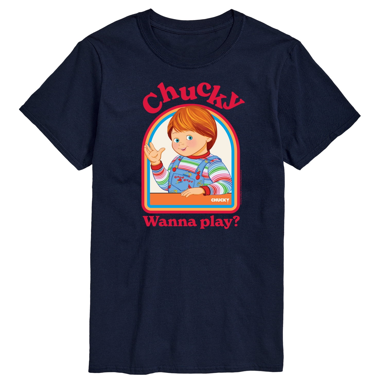 Chucky - Friendly, Wanna Play - Men's Short Sleeve Graphic T-Shirt ...