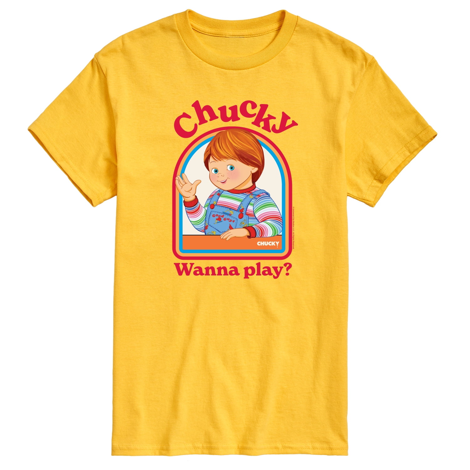 Chucky - Friendly, Wanna Play - Men's Short Sleeve Graphic T-Shirt ...