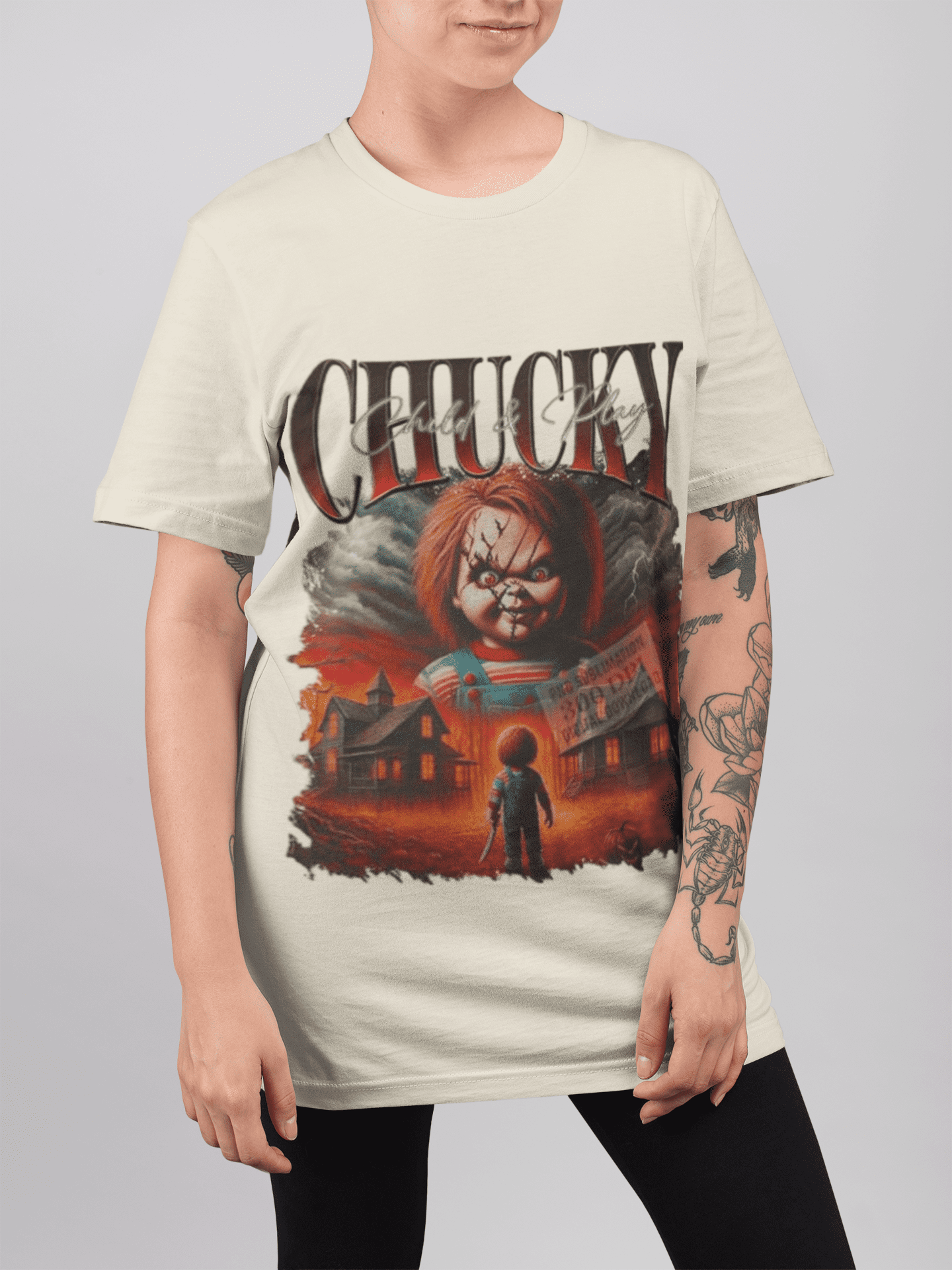Chucky Halloween Horror Characters Bundle Tee Horror Movies Icons Great ...