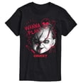 Chucky - Head Sketch - Men's Short Sleeve Graphic T-Shirt - Walmart.com