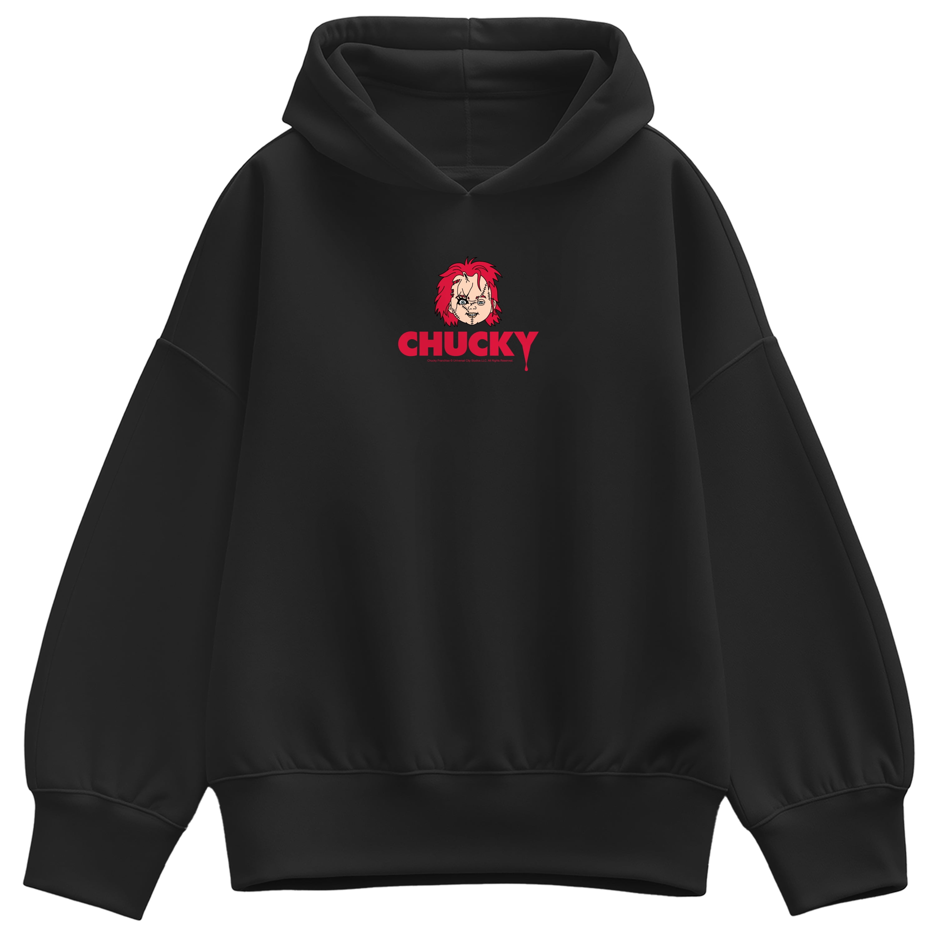 Chucky - Head - Women's Fleece Hoodie Sweatshirt - Walmart.com