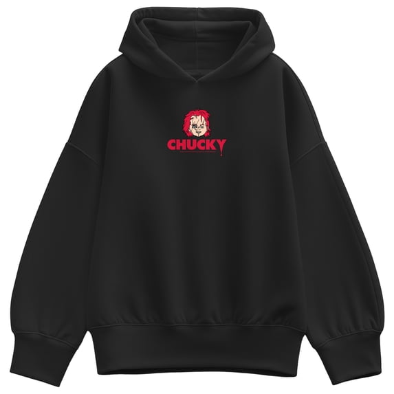 Chucky - Head - Women's Fleece Hoodie Sweatshirt - Walmart.com