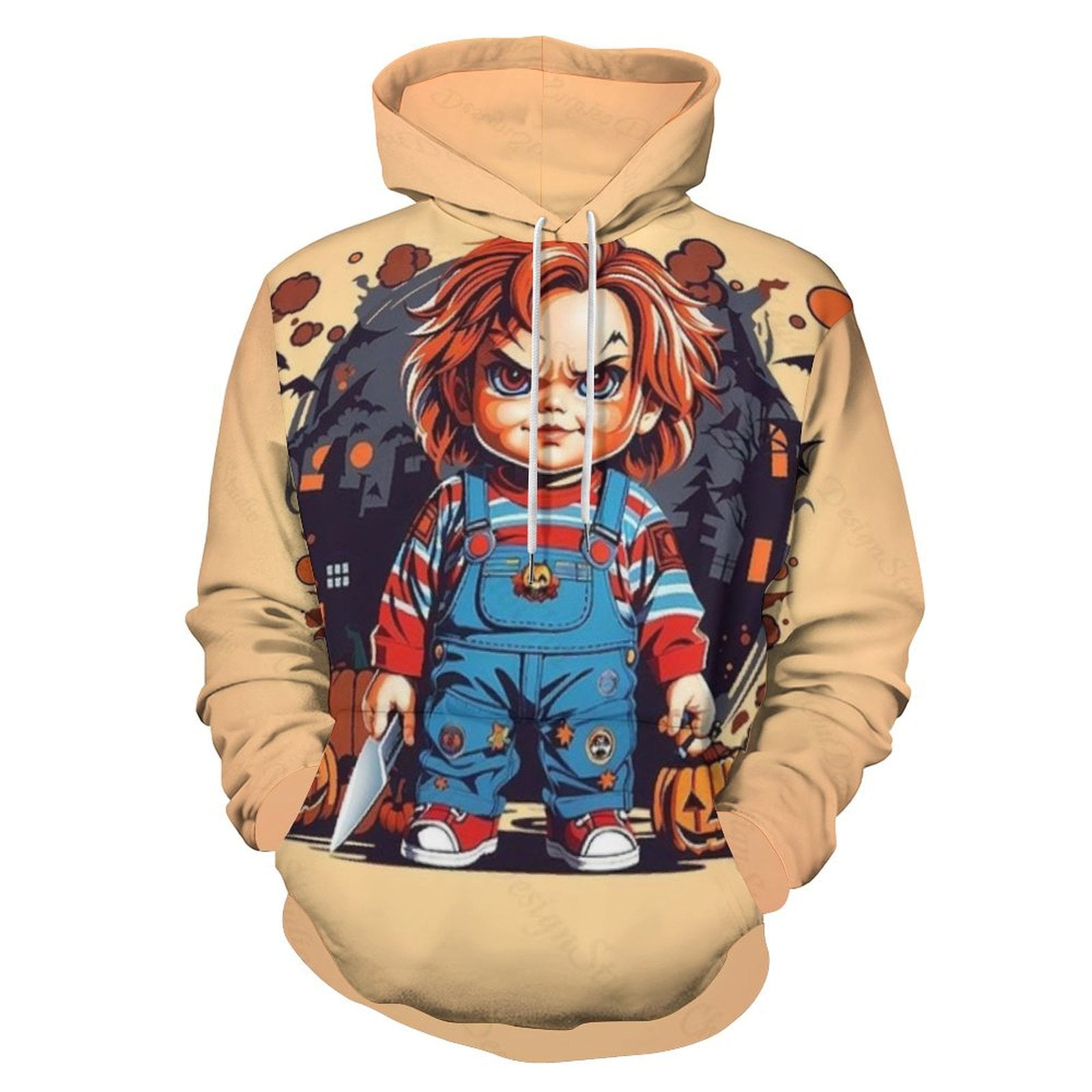 Chucky Hoodie for Men Women, Unisex 3D Print Pullover Hooded With ...