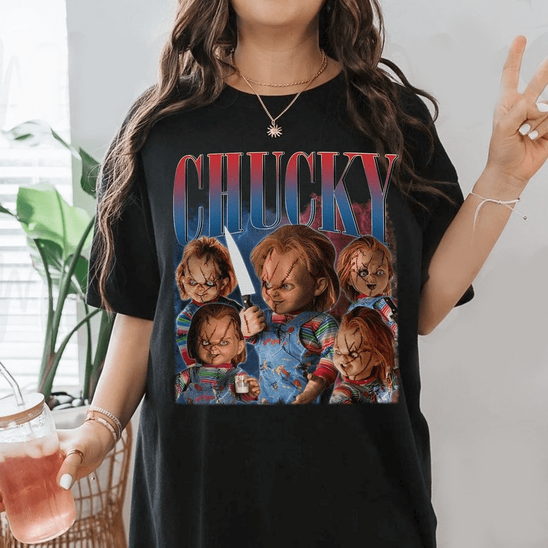 Chucky Horror Bootleg Shirt, Chucky Vintage Homage Shirt, Killer ...