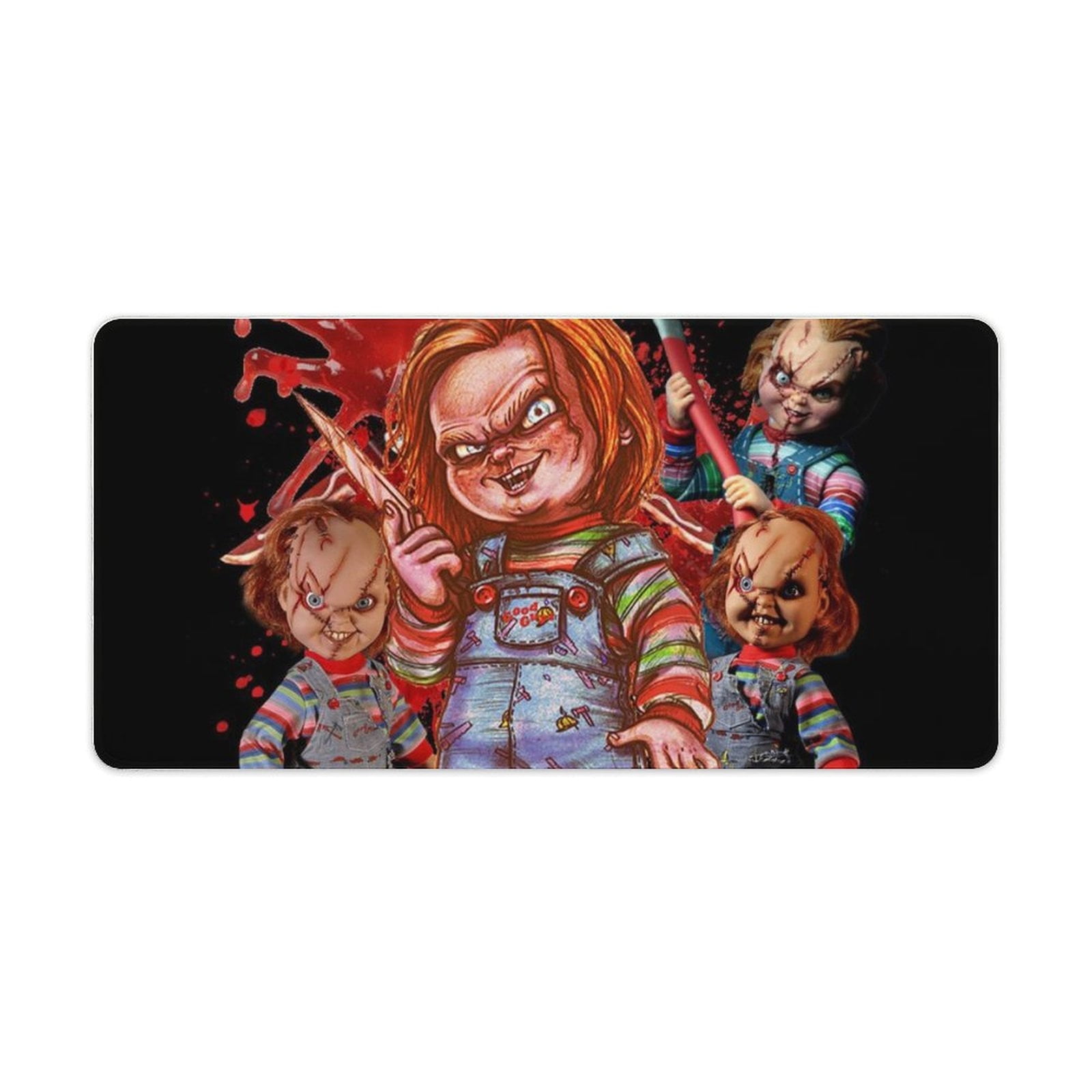 Chucky Horror Extended Gaming Mouse Pad No-sliped Large Desk Mat ...