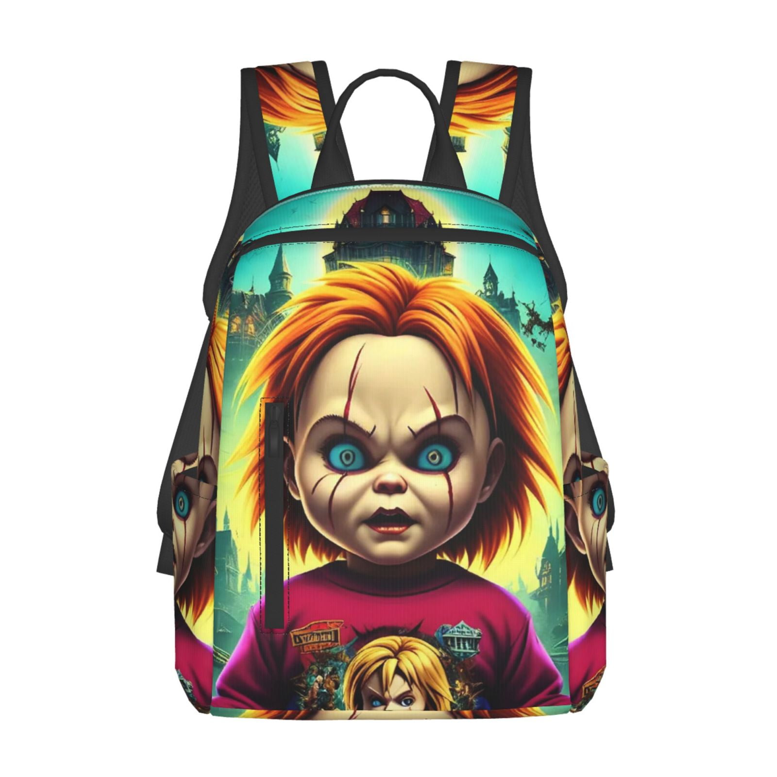 Chucky Horror Lightweight Backpack Student Bookbag School Bag Satchel ...