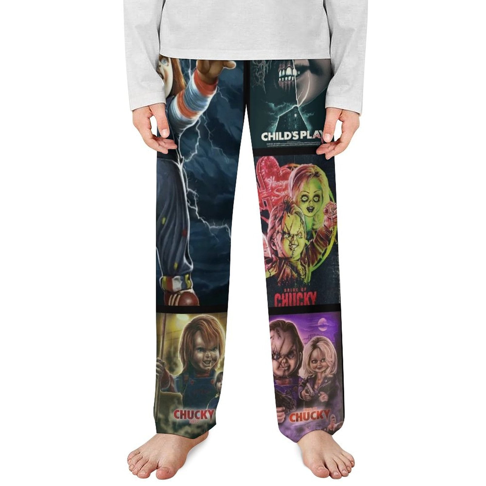 Chucky Horror Movie Child's Play Comfy Pajamas For Kids Cozy Lounge ...