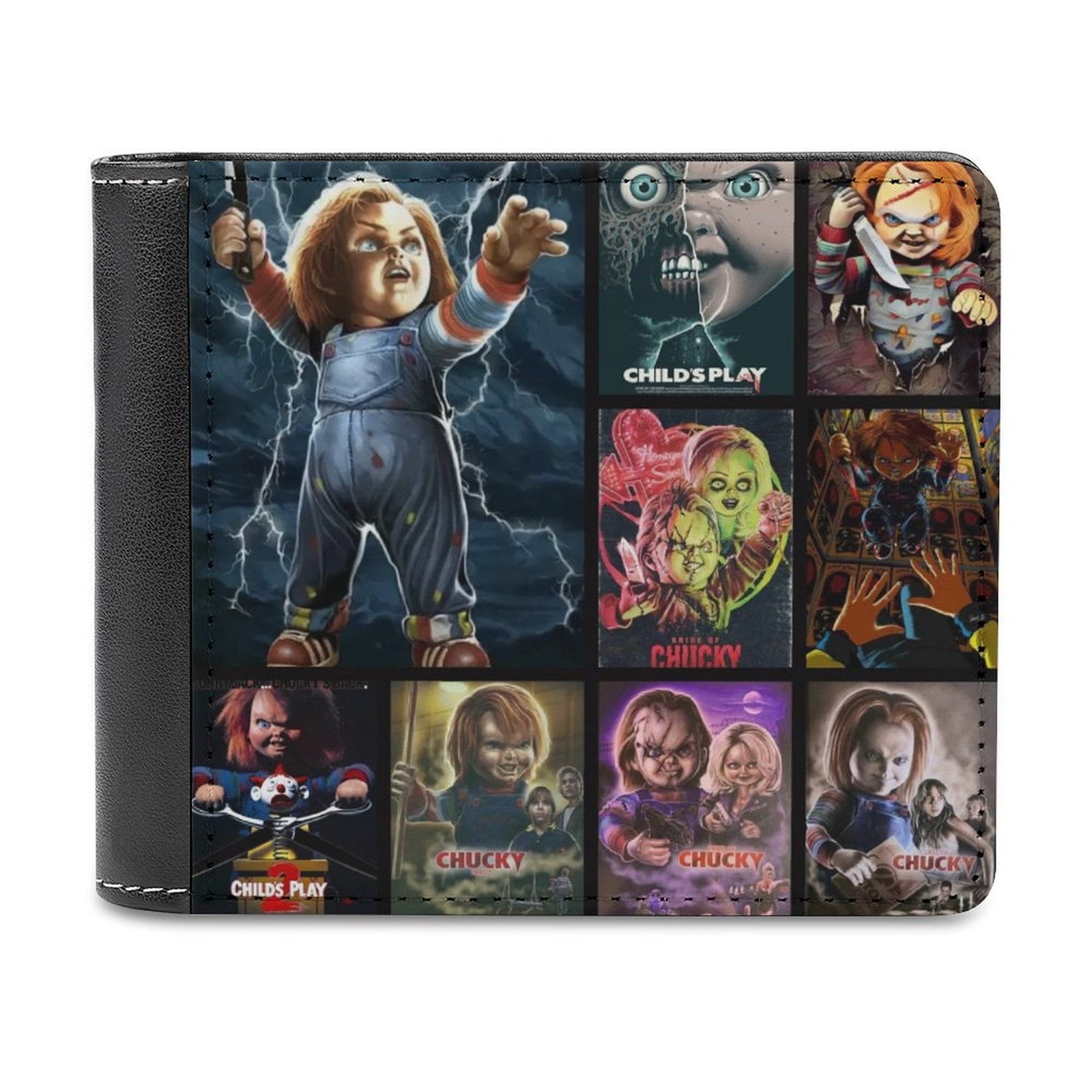 Chucky Horror Movie Child's Play PU Leather Wallet With Card Slots ...