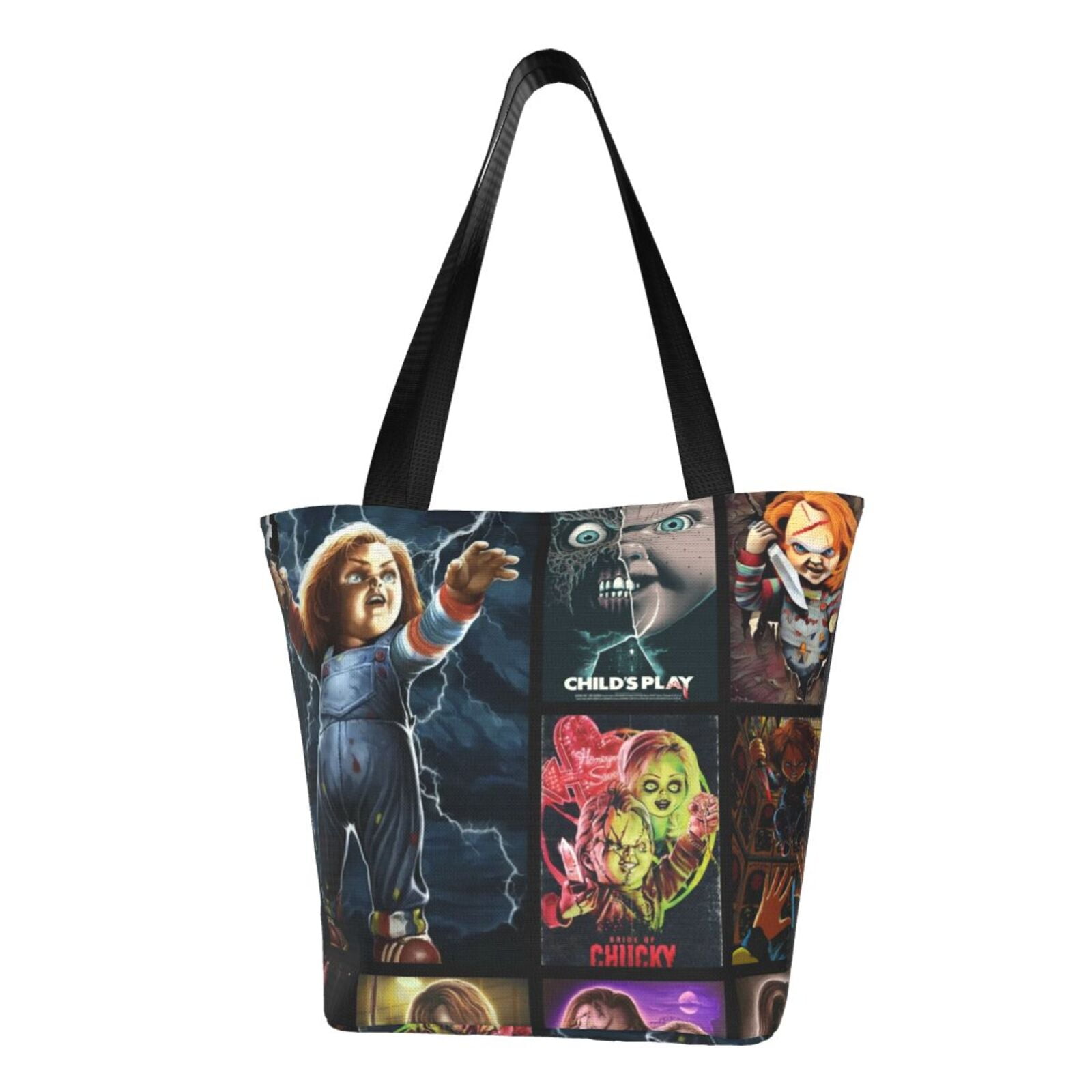 Chucky Horror Movie Child's Play Women's Tote Bag Large Capacity ...