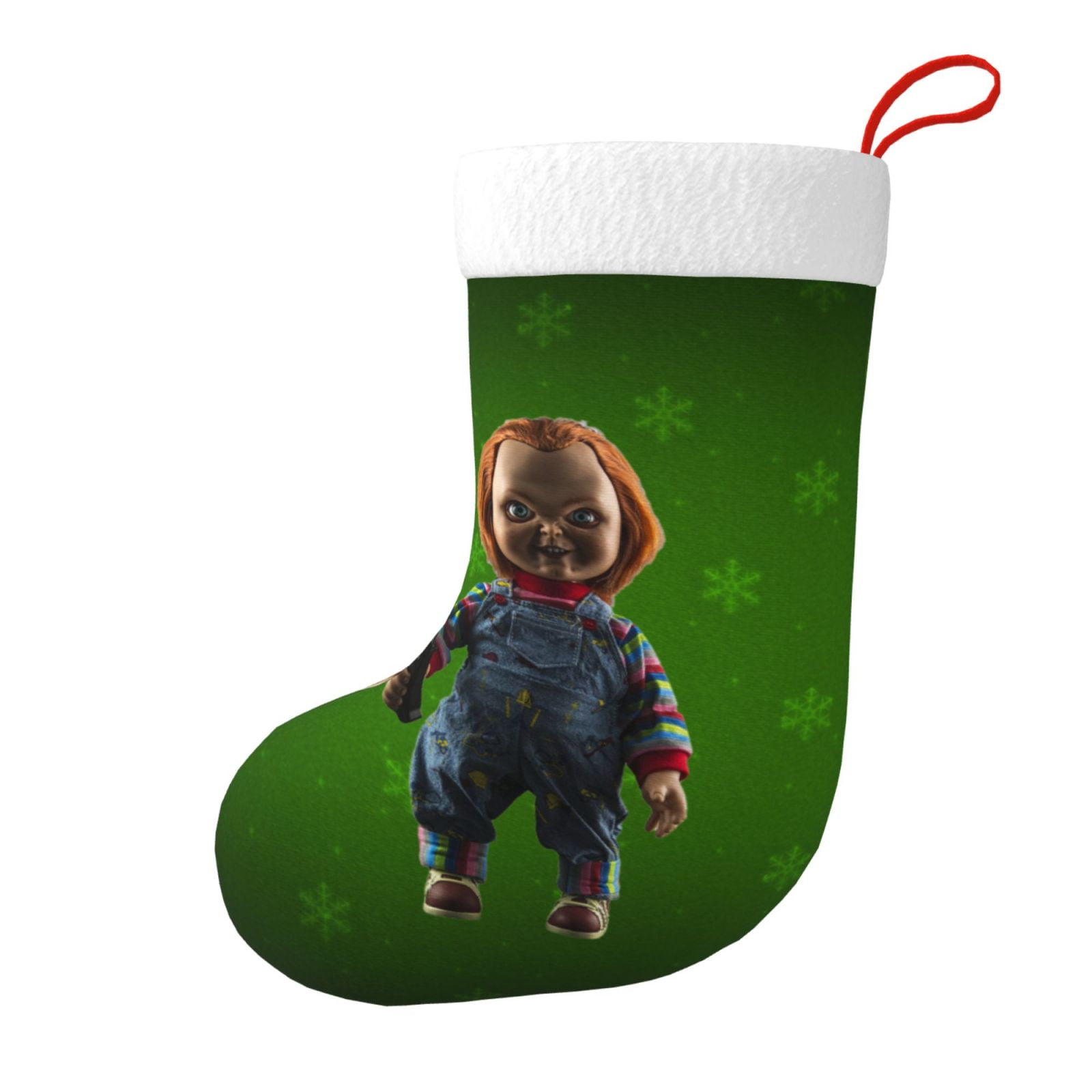 Chucky Horror Movie Christmas Stocking Xmas Candy Gift Bag Fireplace ...