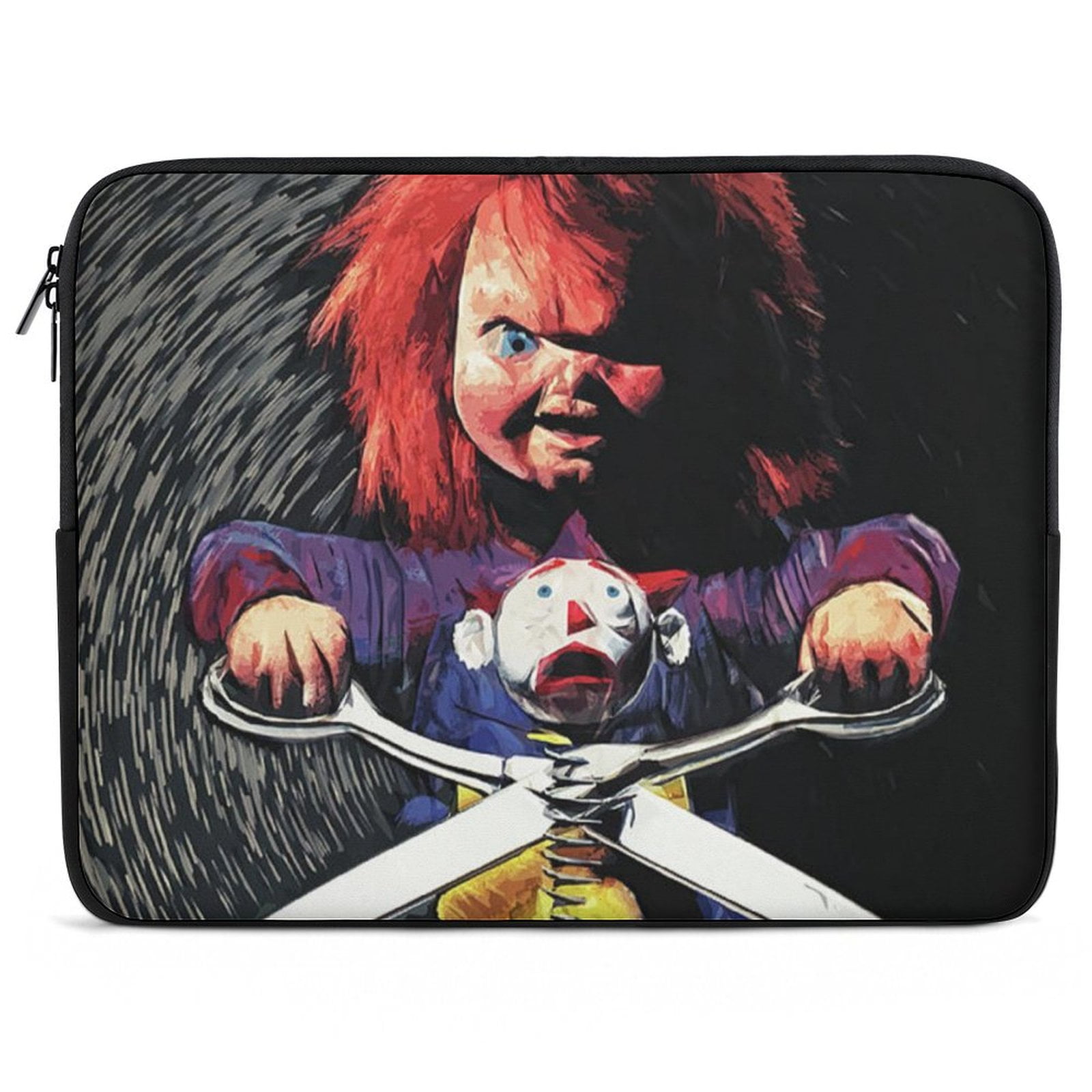 Chucky Horror Movie Laptop Sleeve Lightweight Computer Cover Bag 17inch ...