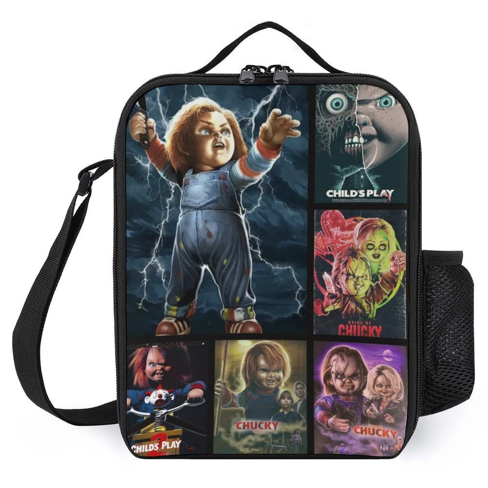 Chucky Horror Movie Lunch Bag Portable Thermal Insulation And Cold ...