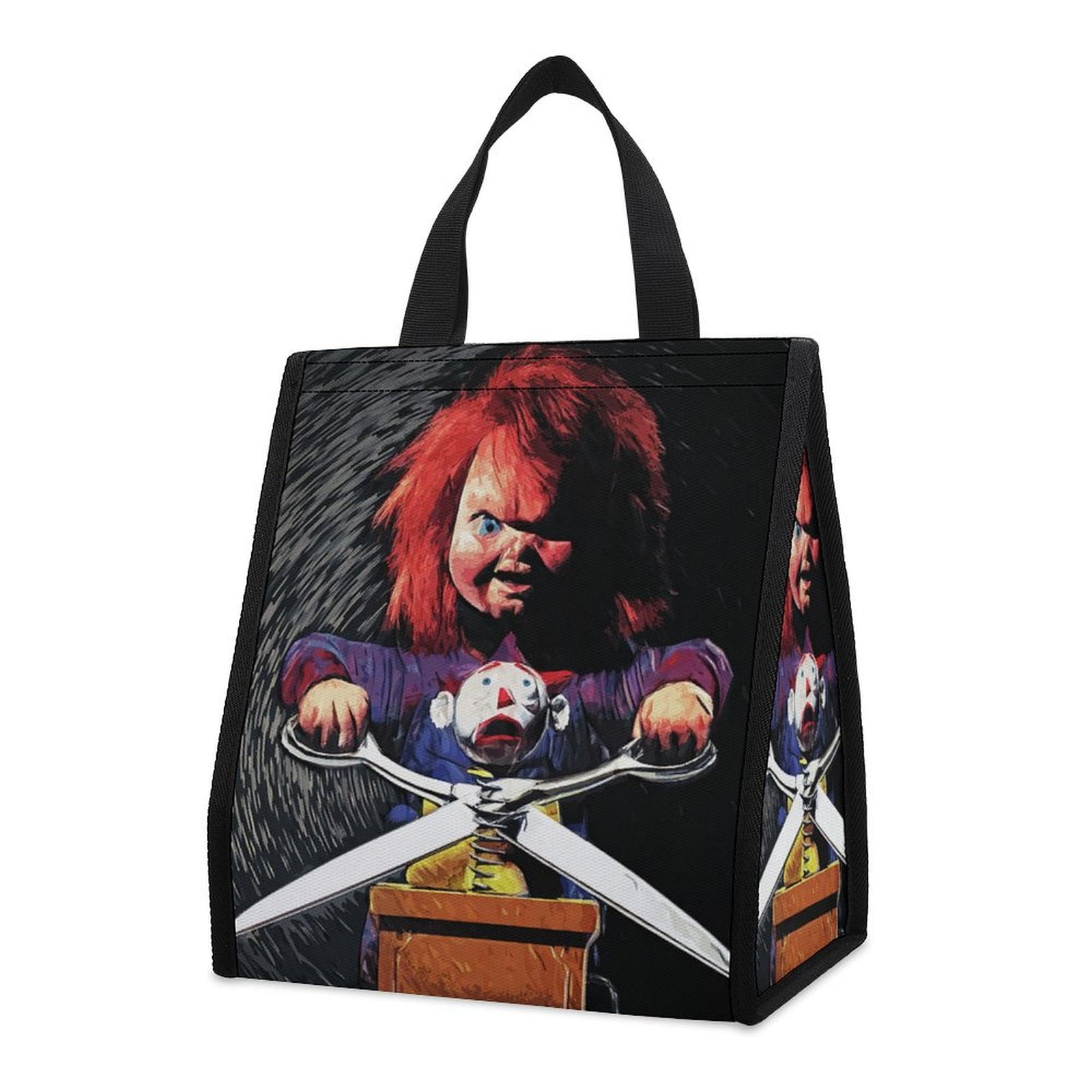 Chucky Horror Movie Lunch Bag Reusable Portable Lunch Tote Thermal ...