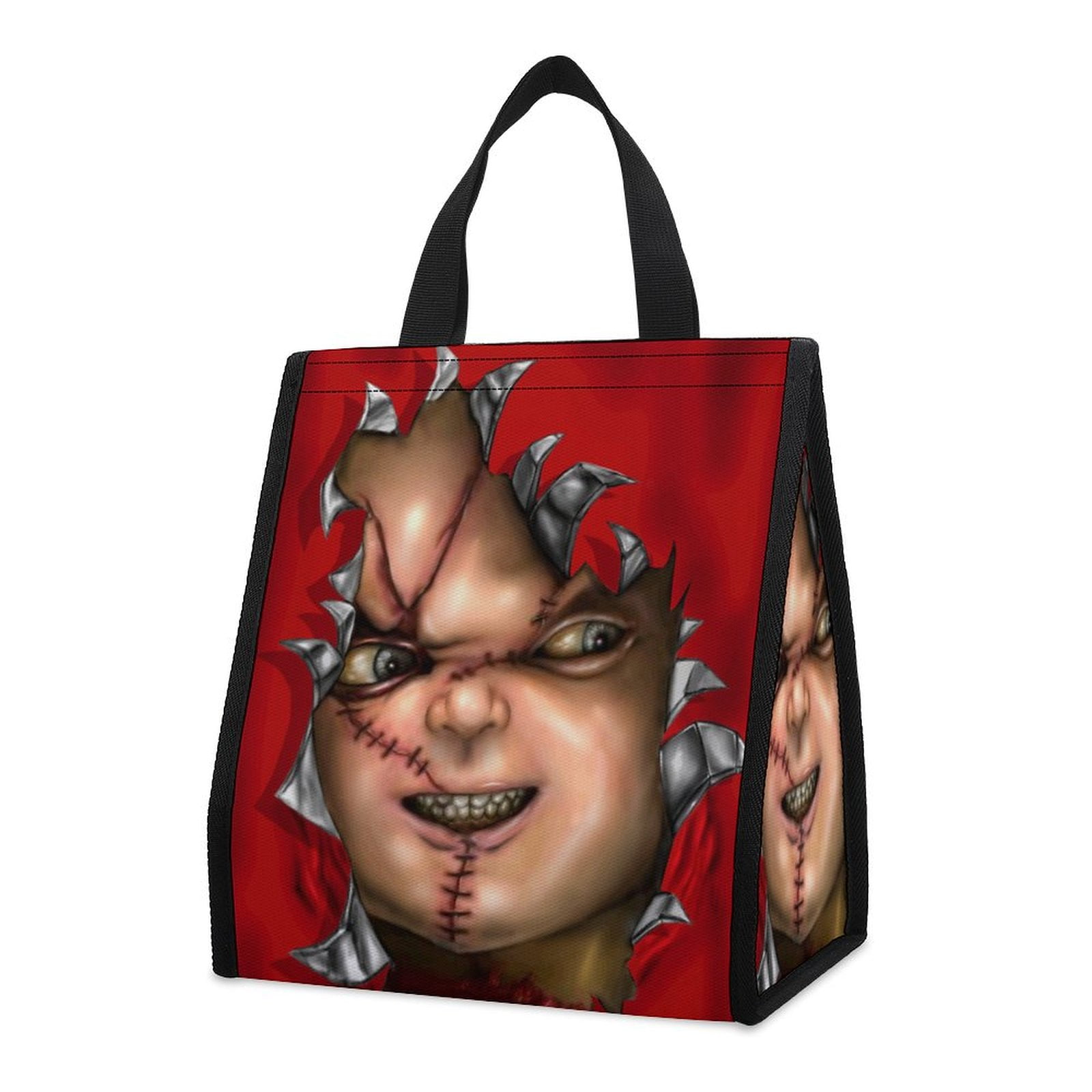 Chucky Horror Movie Lunch Bag Reusable Portable Lunch Tote Thermal ...