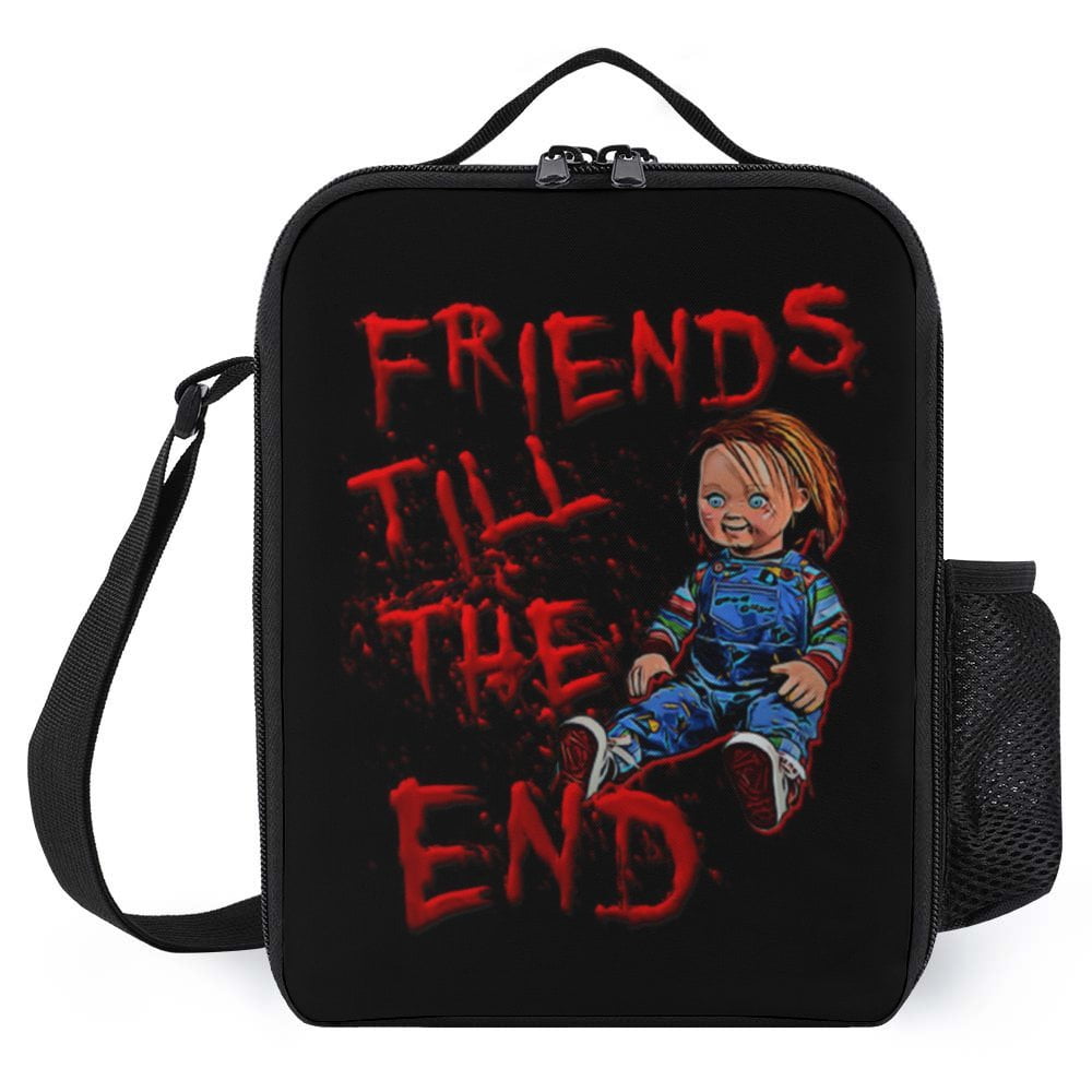Chucky Horror Movie Lunch Bags Shoulder Bag Reusable Lunch-Box Portable ...