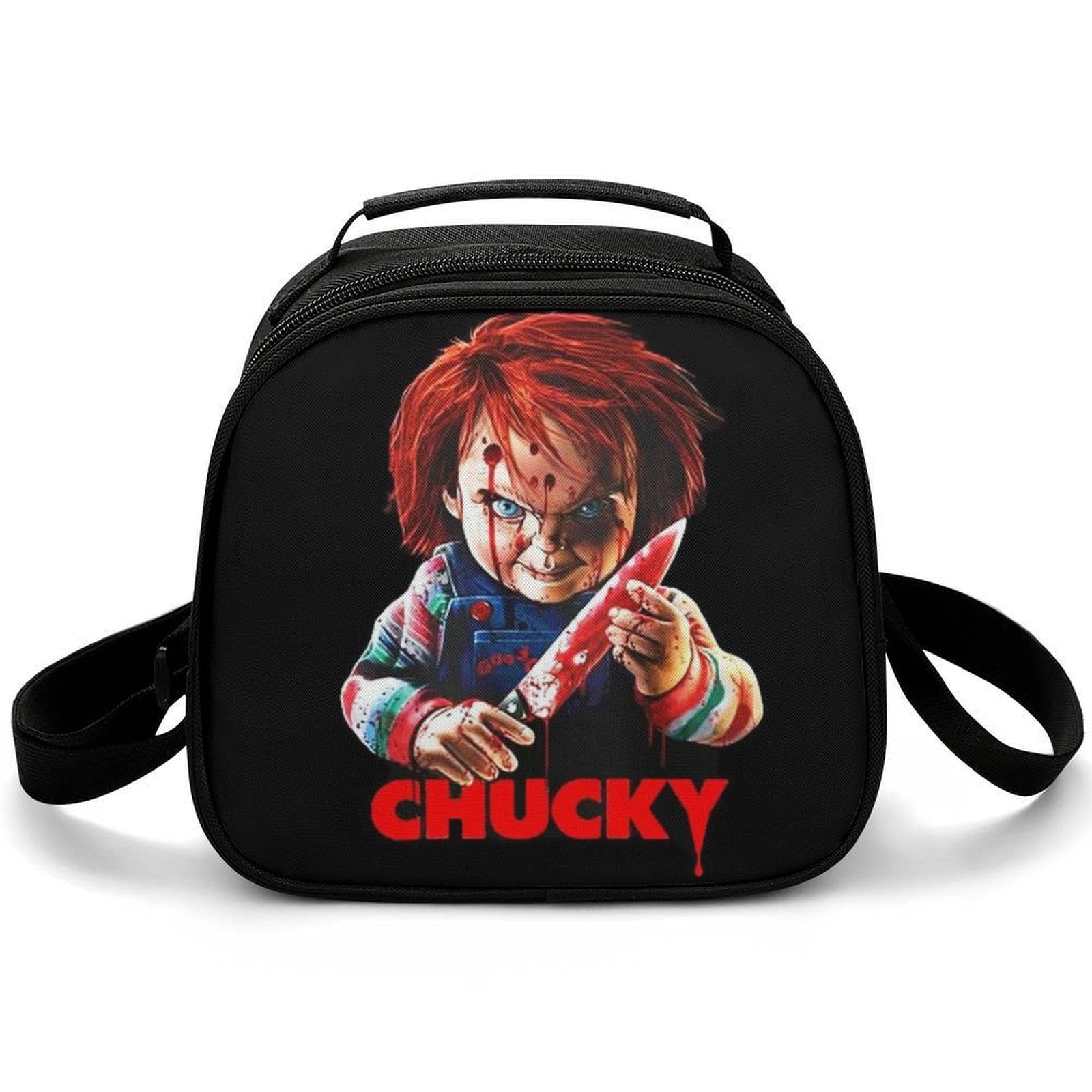 Chucky Horror Movie Lunch Tote Bags Thermal Insulated Lunch Box Lunch ...