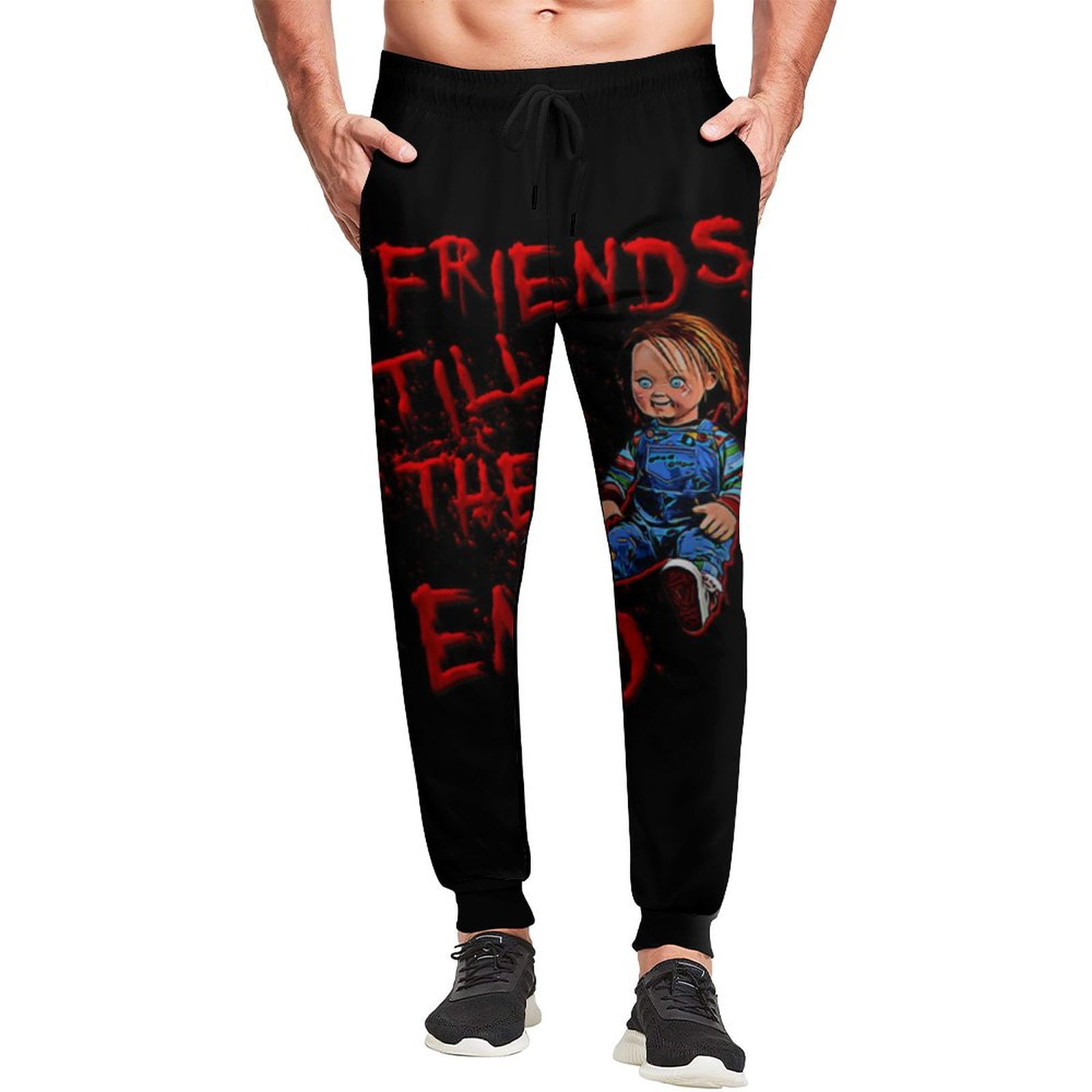 Chucky Horror Movie Mens Sweatpants Casual Jogger Pants Elastic ...