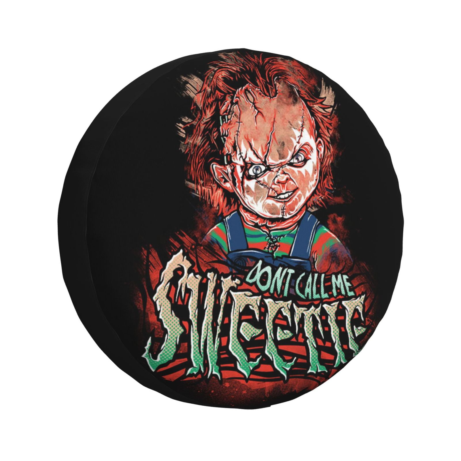 Chucky Horror Movie Tire Cover Printed Spare Tire Wheel Cover ...